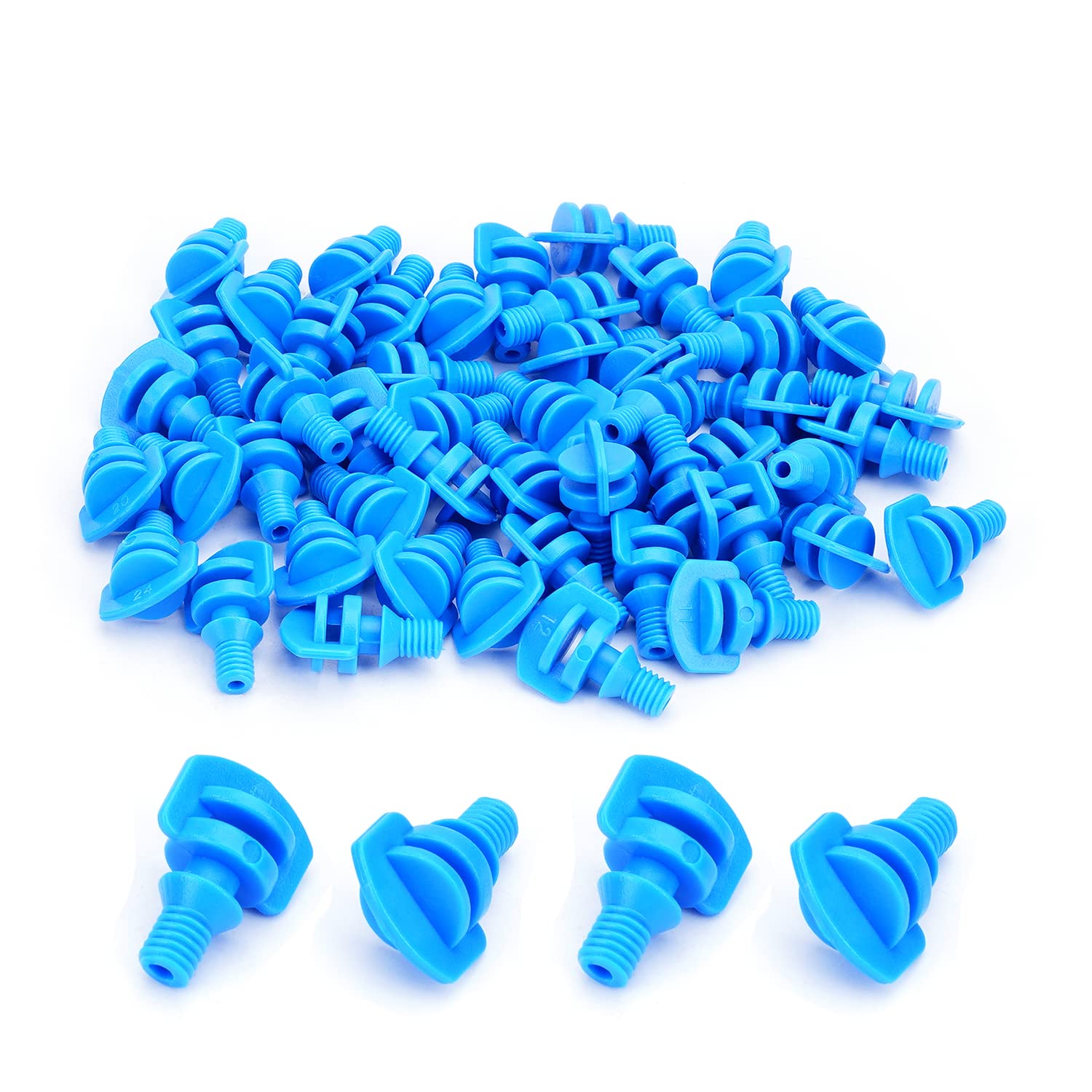 Amazon.com : MroMax 50Pcs 360 Degree Micro Sprayer Automizing Sprinkler ...