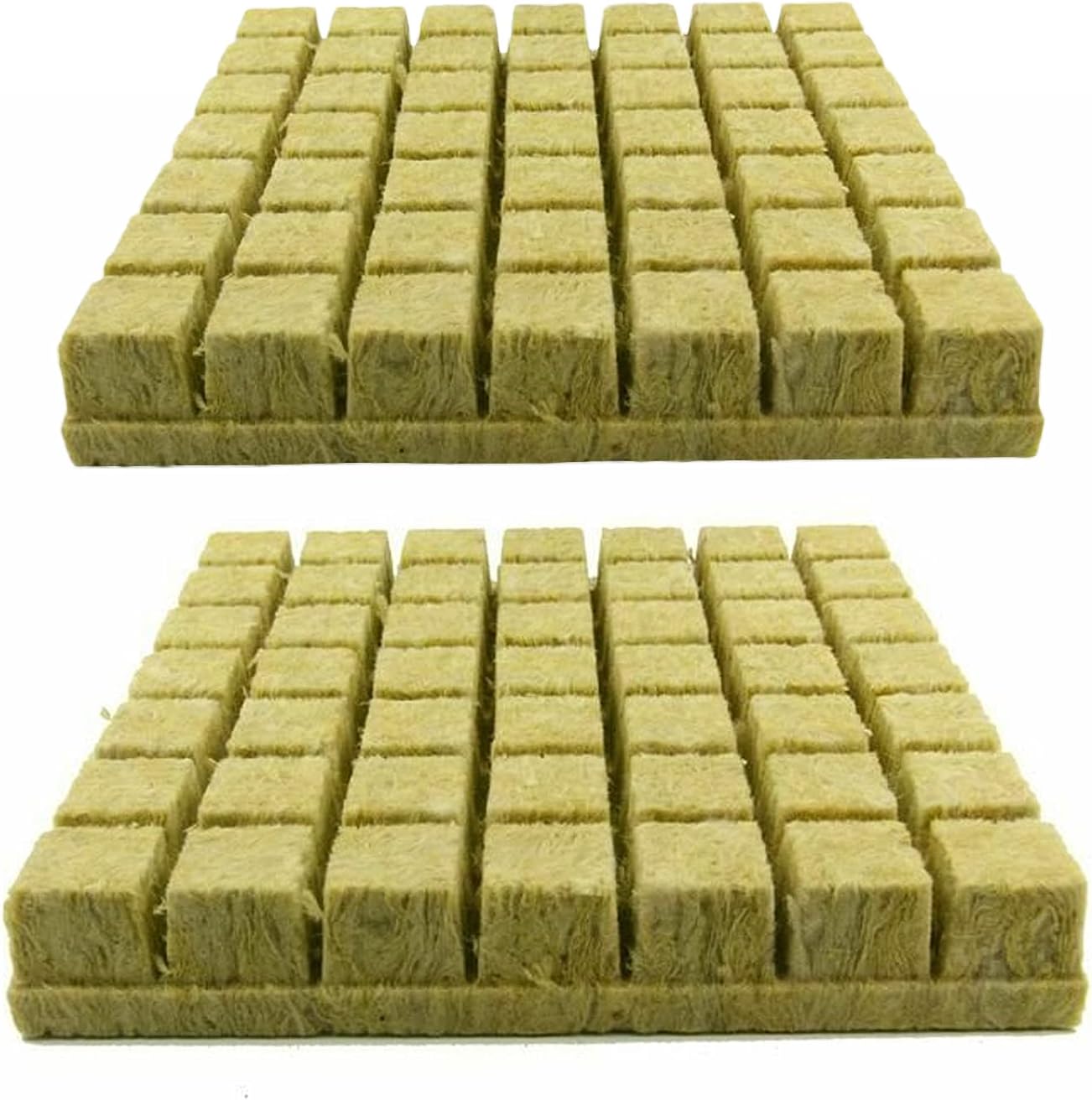 Amazon.com : 1.5 inch Rockwool/Stonewool Grow Cubes Starter Sheets for ...