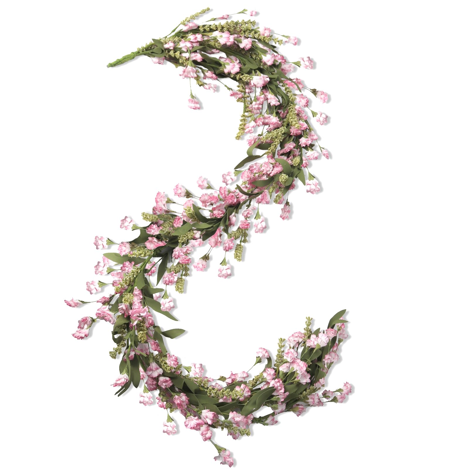 Amazon.com: RECUTMS Flower Garland Artificial Paper Wildflower Vines ...