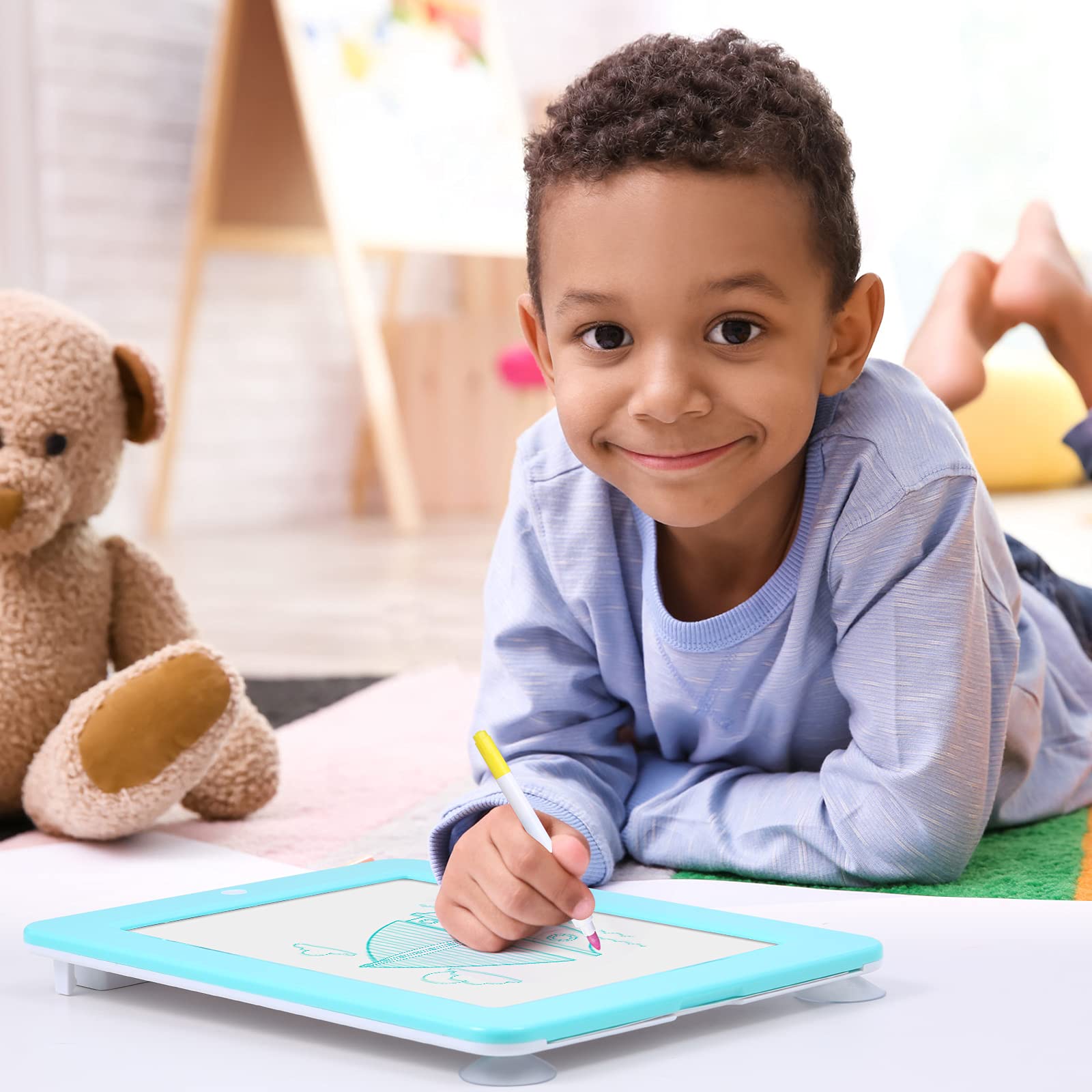 Hzran Light Up Drawing Tablet, Magic Drawing Board with Dual Color ...