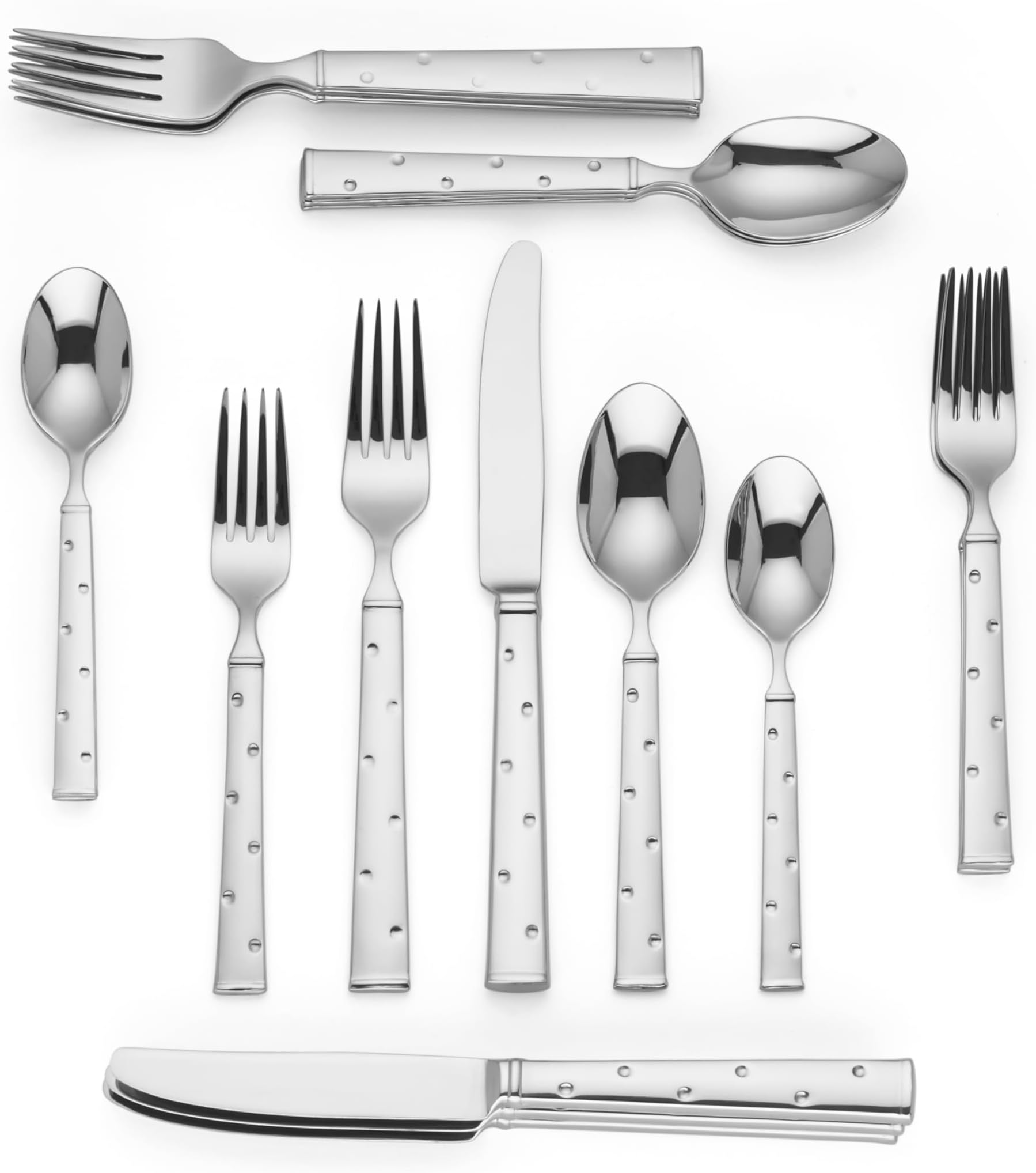Amazon.com | Kate Spade New York Todd Hill 5-Piece Flatware Set, 0.90 ...