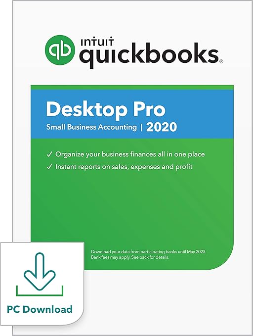 Amazon.com: [Old Version] QuickBooks Desktop Pro 2020 Accounting ...