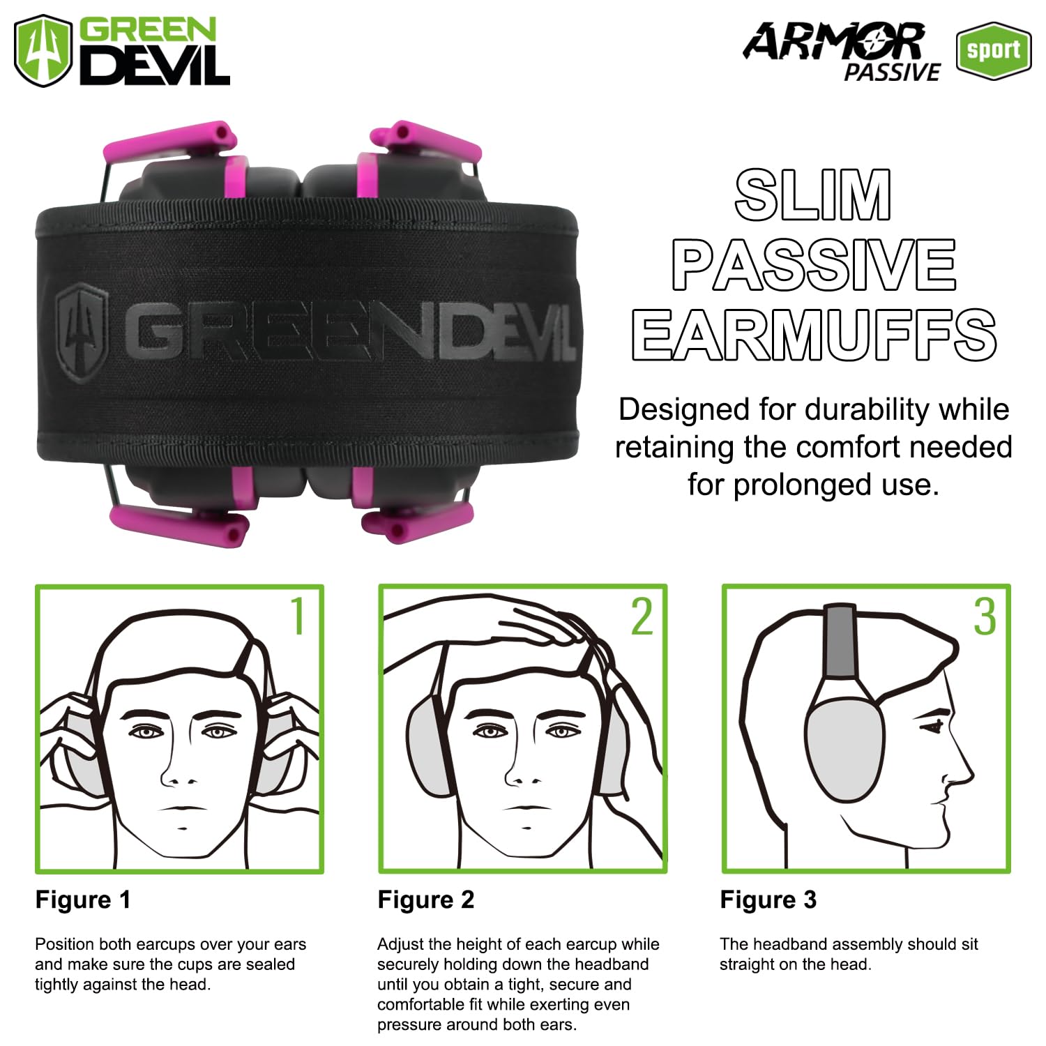 Snapklik.com : Noise Reduction Hearing Protection Ear Muffs Passive ...