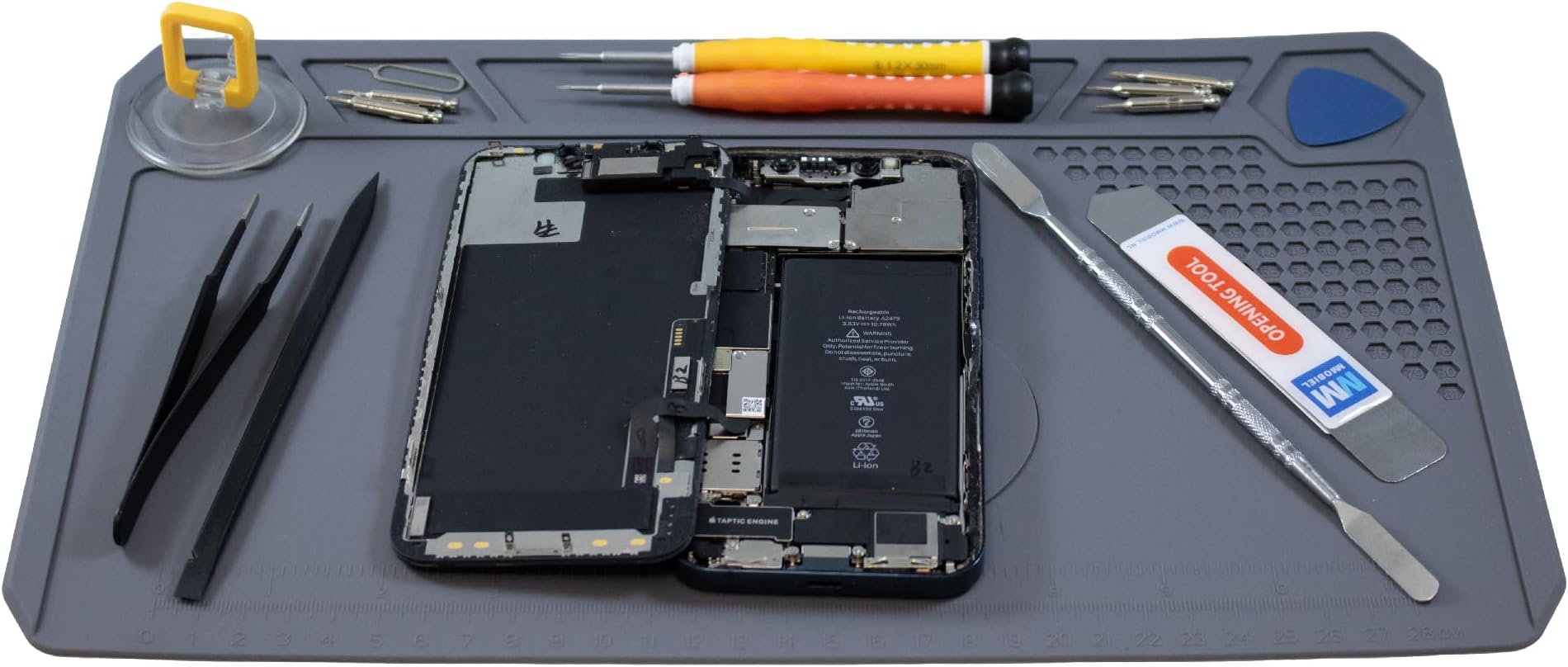 Aweohtle Lötmatte Silikon 500℃ Hitzebeständige Magnetisch Reparatur ...