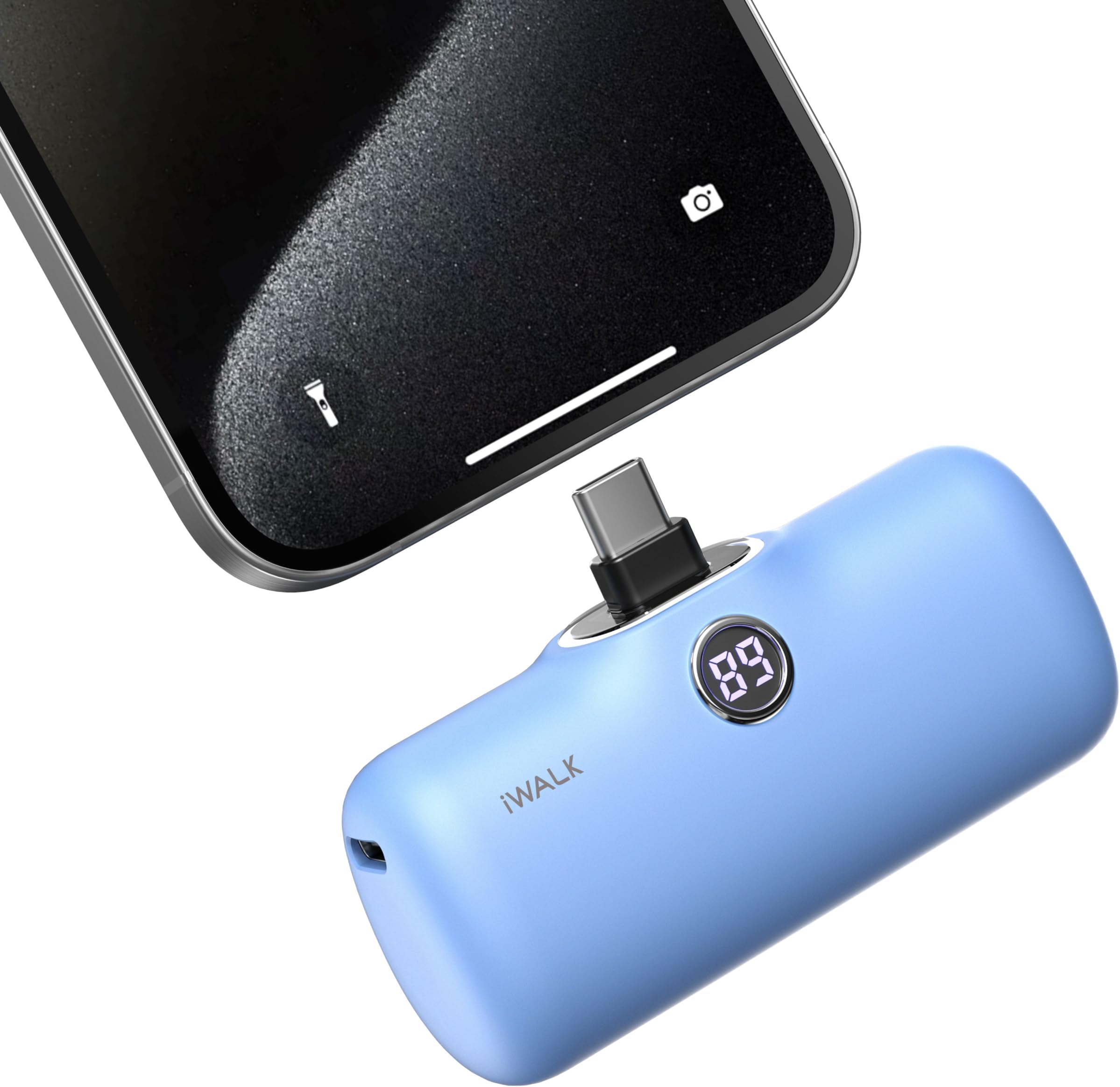 Amazon.com: iWALK USB-C Portable Charger for iPhone 15: Mini 20W ...