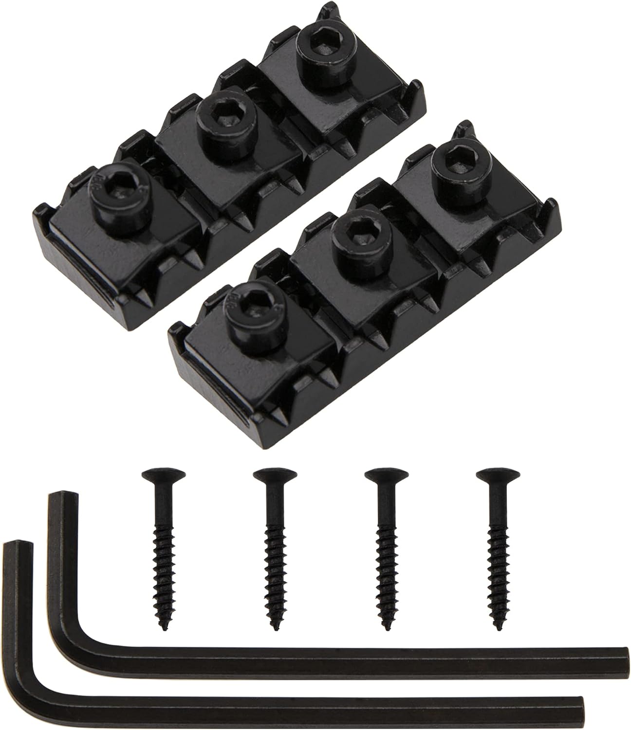 Amazon.com: 2Pcs Yootones 42mm Metal Guitar String Locking Nut ...