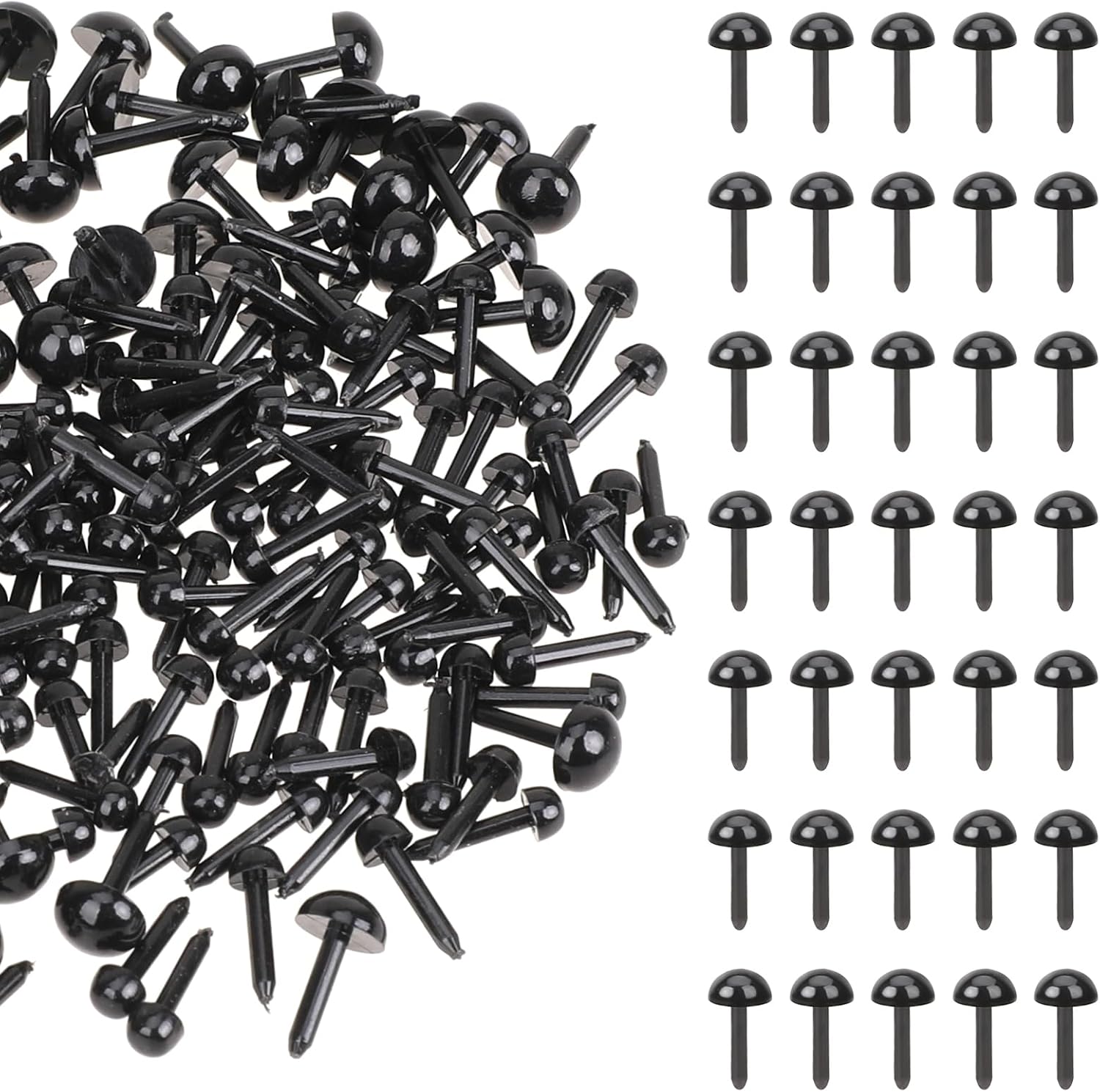 Amazon.com: Glass Safety Eyes, 500 Pieces Small Doll Eyes for Crafts ...