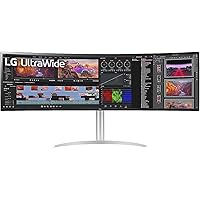 LG 49WQ95C-W 49-inch UltraWide Dual QHD Curved Monitor