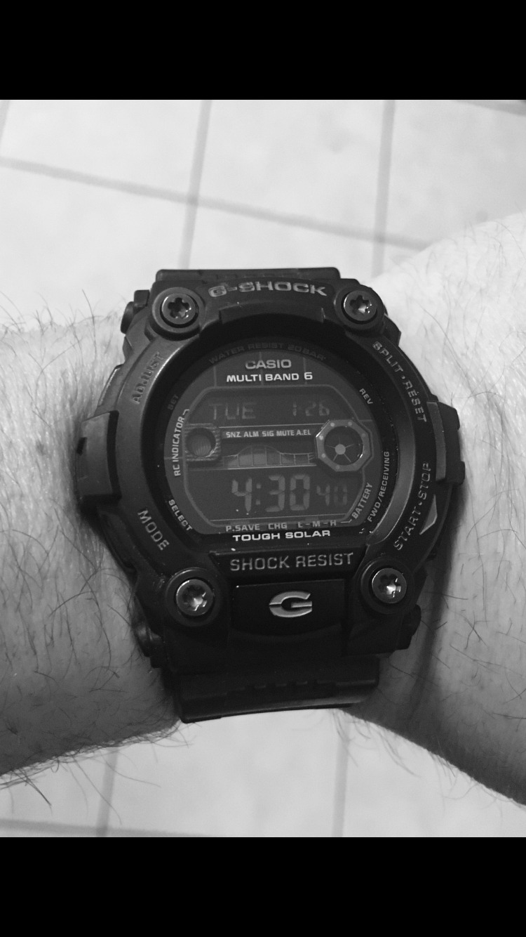 Casio Men's GW7900B-1 G-Shock Solar Atomic Black Digital Sport Watch ...