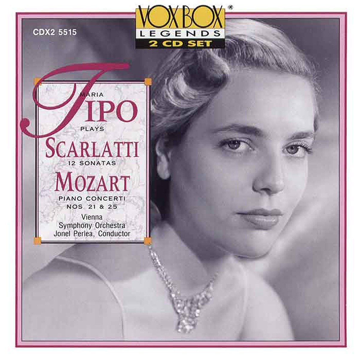 Maria Tipo Joue Mozart & Scarlatti: Maria Tipo (piano), Orchestre ...