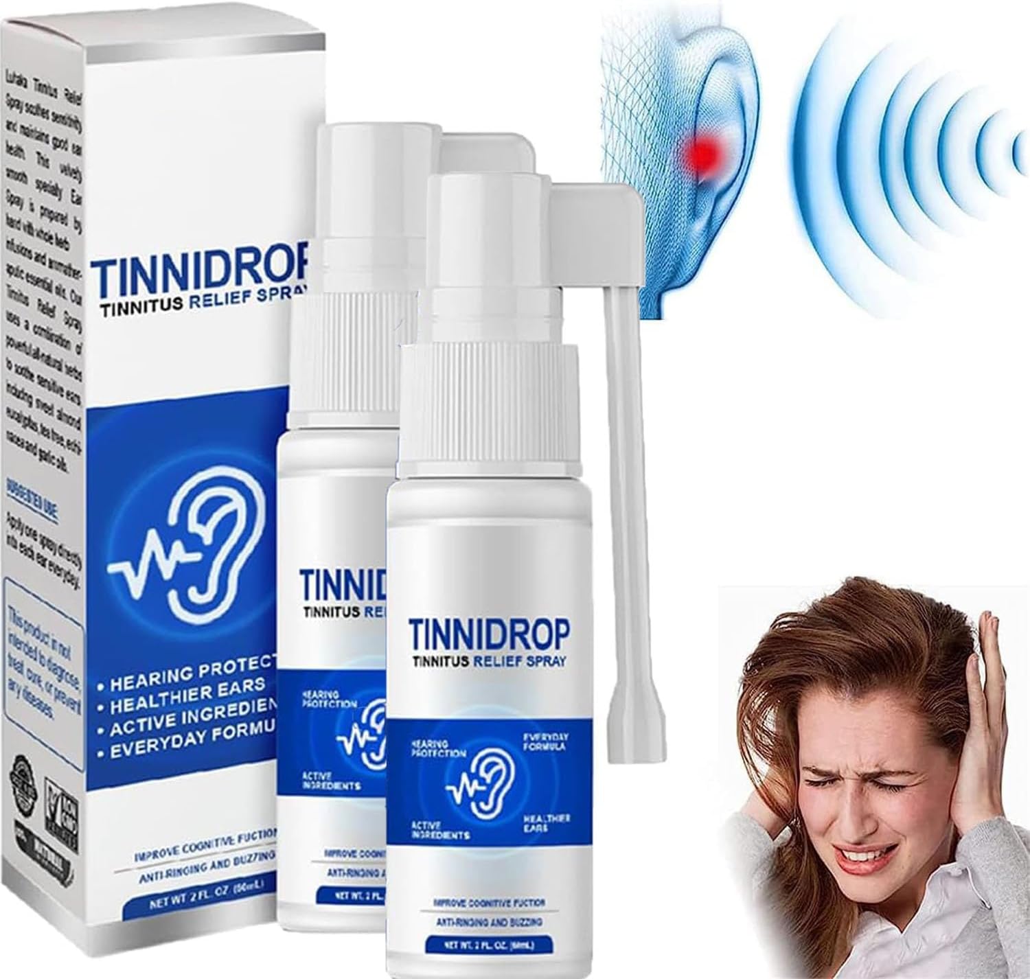 Luhaka - Tinnidrop Tinnitus Relief Spray,Luhaka Spray, 2023 New Luhaka ...