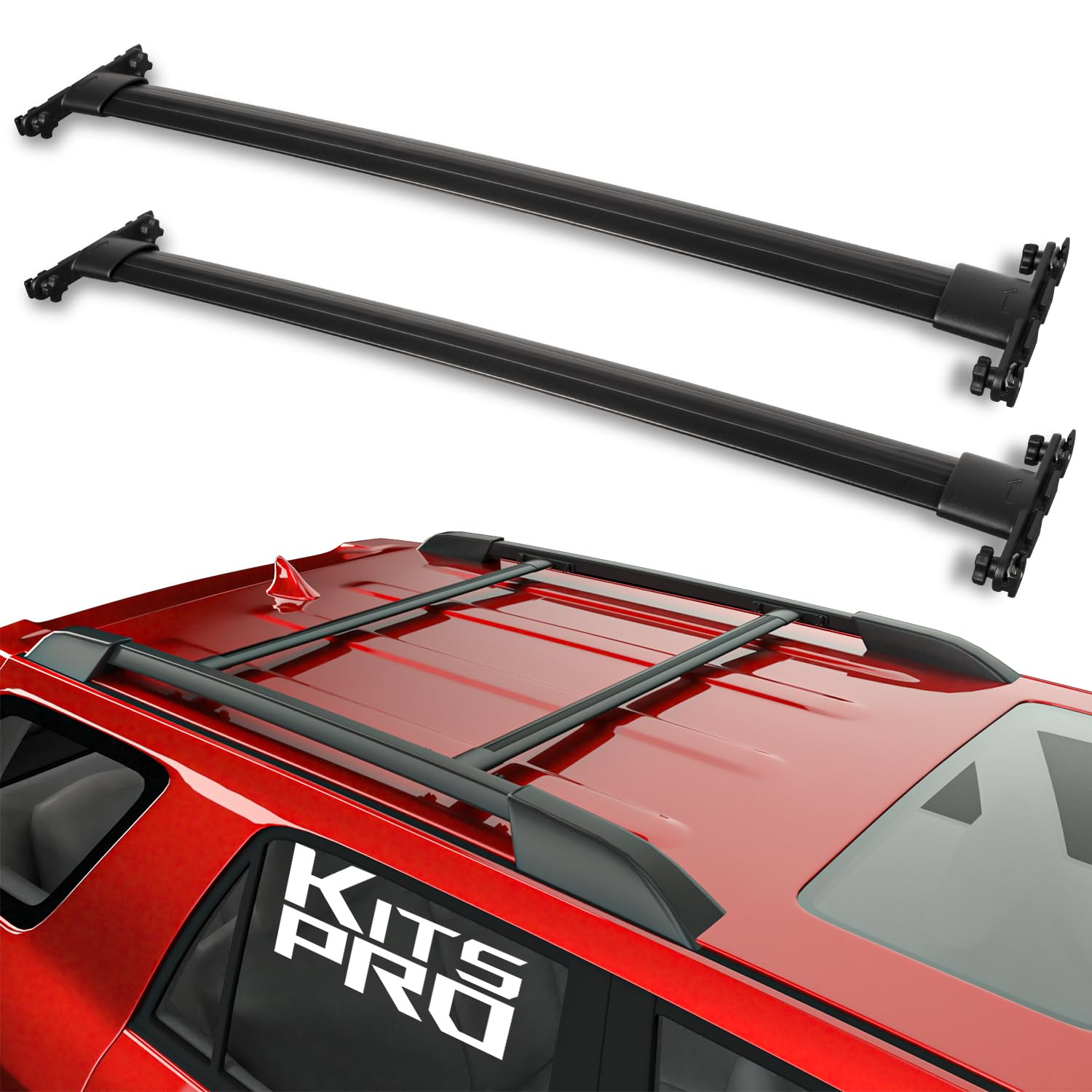 KitsPro 260 Pounds Roof Rack Cross Bars for 2010-2024 Toyota 4Runner ...