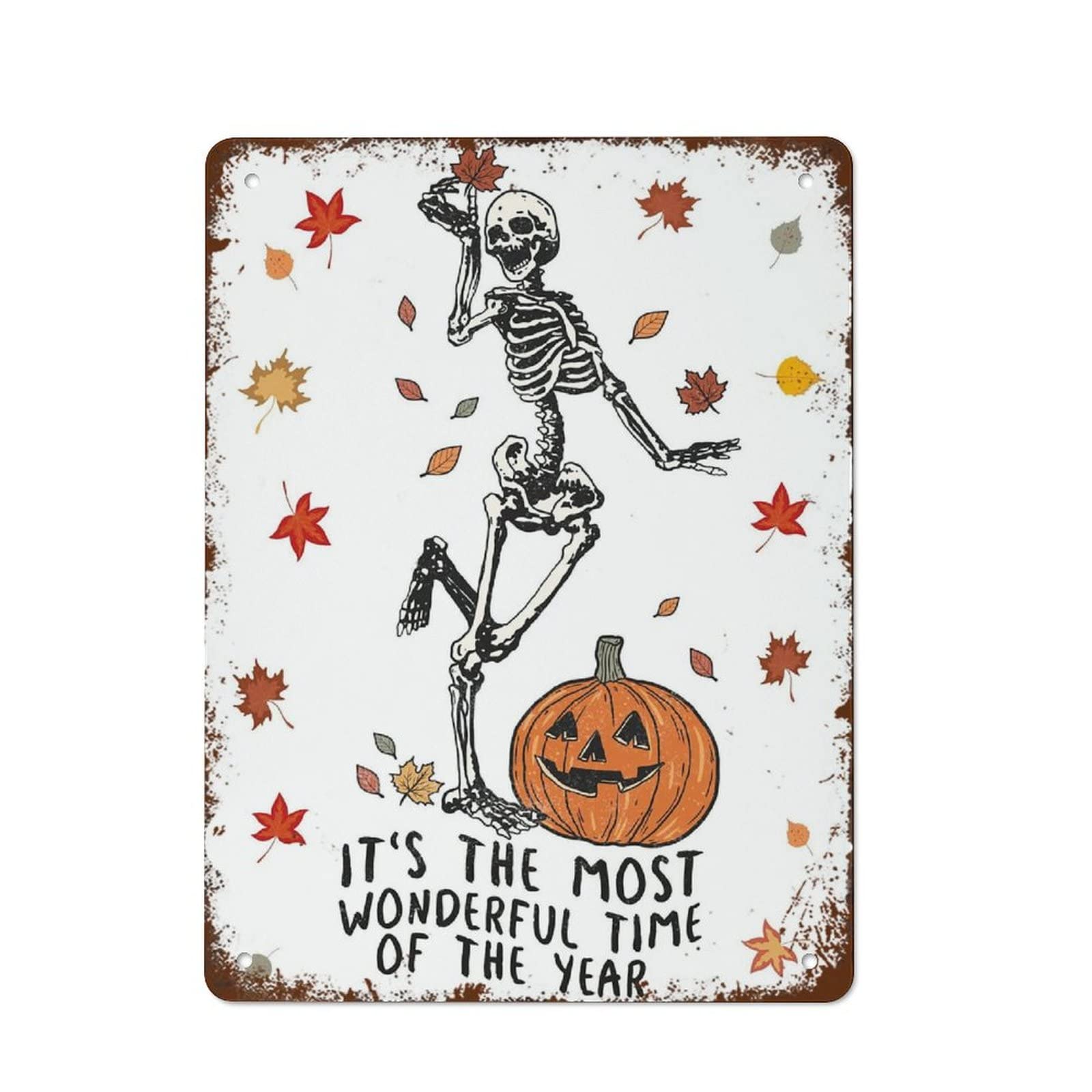 Vintage Halloween Skeleton Sayings Funny Skeleton Quotes Posters For