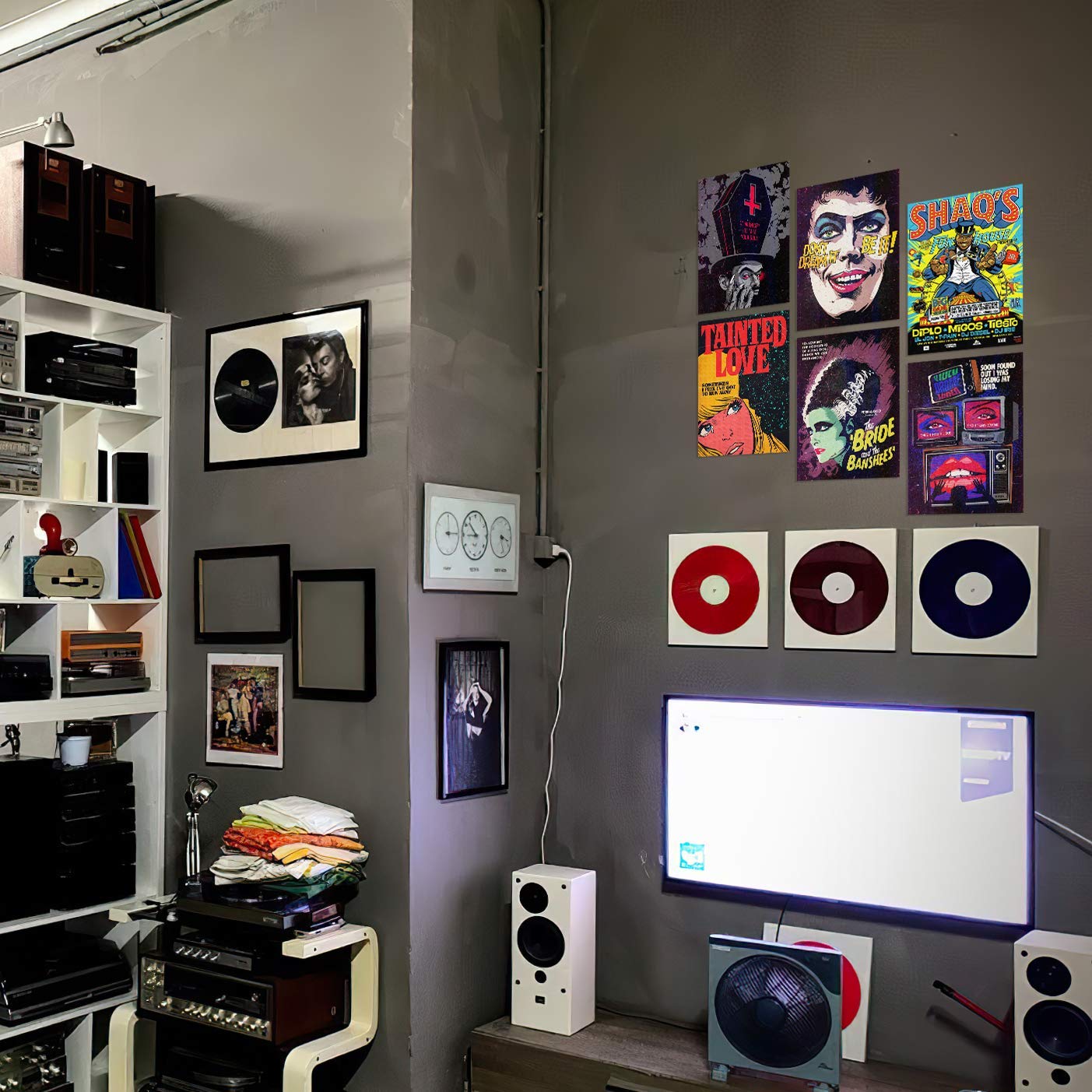 HK Studio Vintage Movie Posters - Easy Peel and Stick Indie Posters for ...