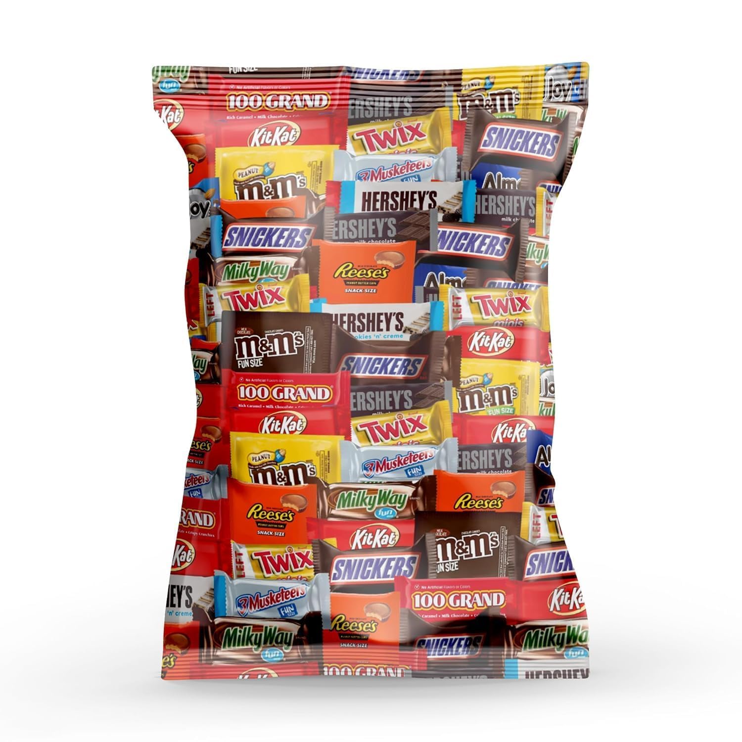 Amazon.com: Bulk Assorted Variety Pack of Fun Size Chocolate Candy ...