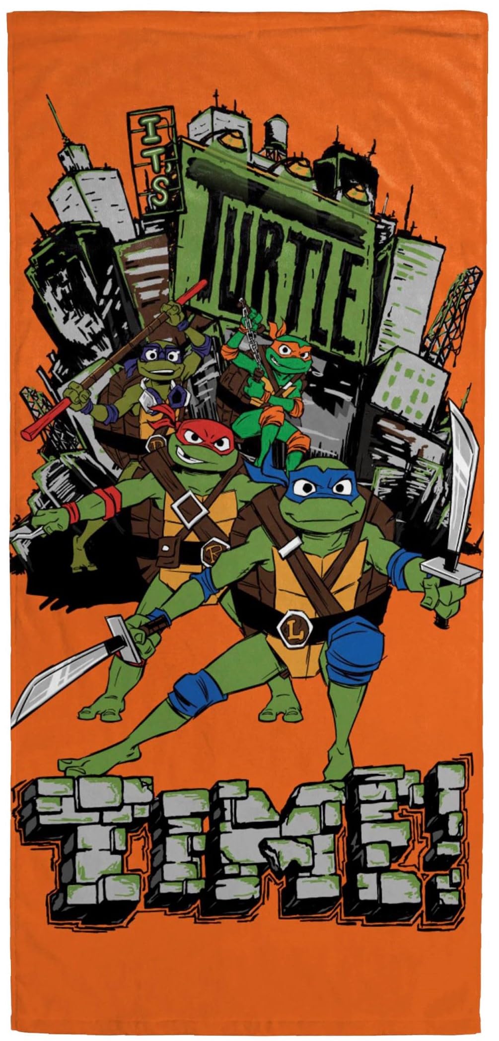 Amazon.com: Jay Franco Nickelodeon Teenage Mutant Ninja Turtles Bath ...