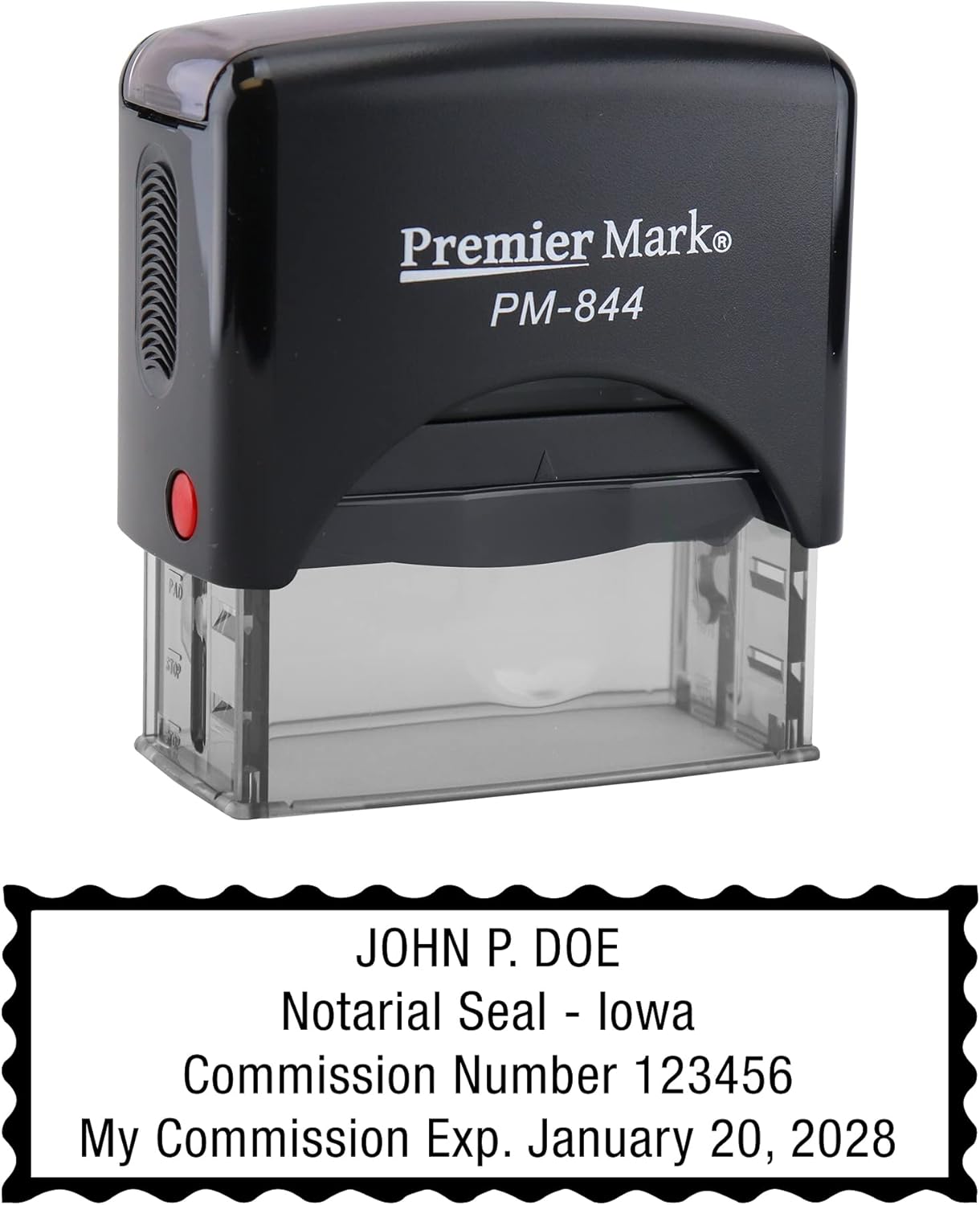 Amazon.com : Premier Mark Notary Self-Inking Stamp for All 50 States ...