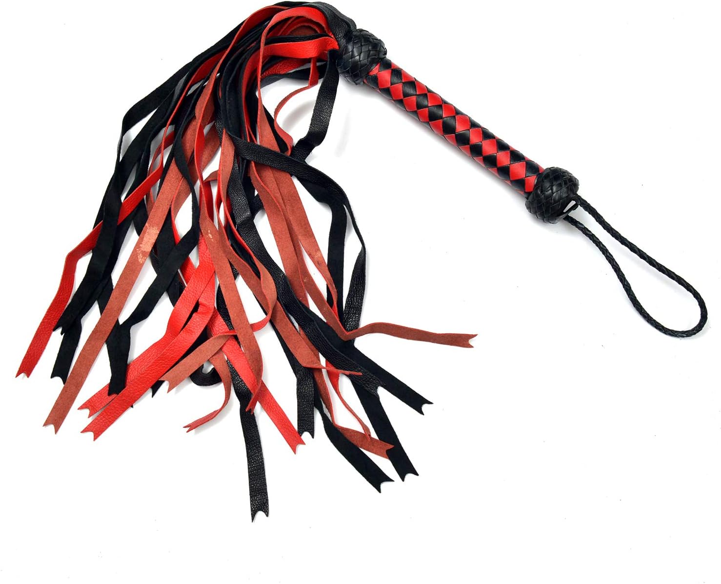 Amazon.com: Ardour Crafts Real Leather Horse Riding Whips Red & Black ...