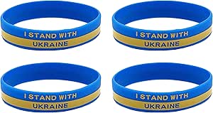 Amazon.com: LLBFHH 4 Pcs Ukraine Ukrainians Country Flag Rubber ...