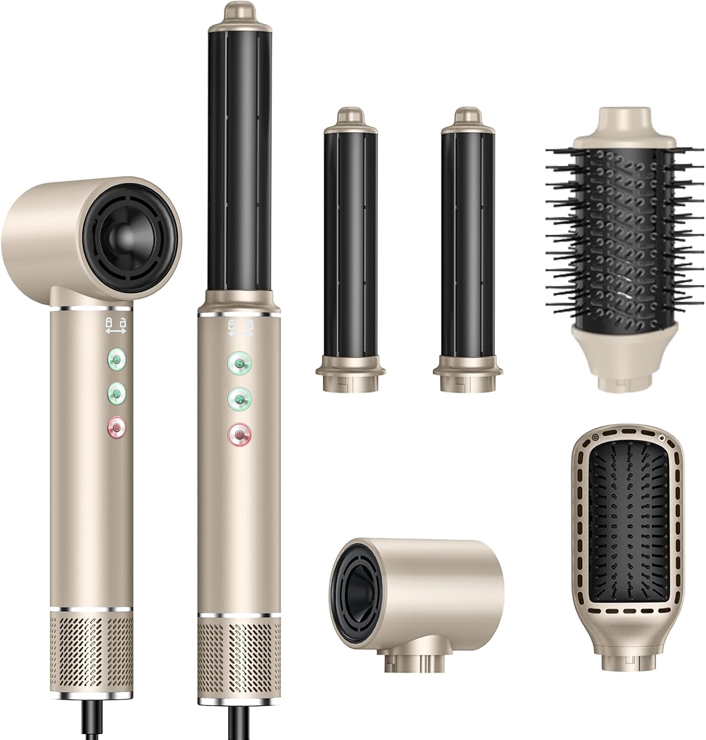 5 in 1 Air Styler Set, 320 Million Ionic Magic Styler, 110000 RPM High ...