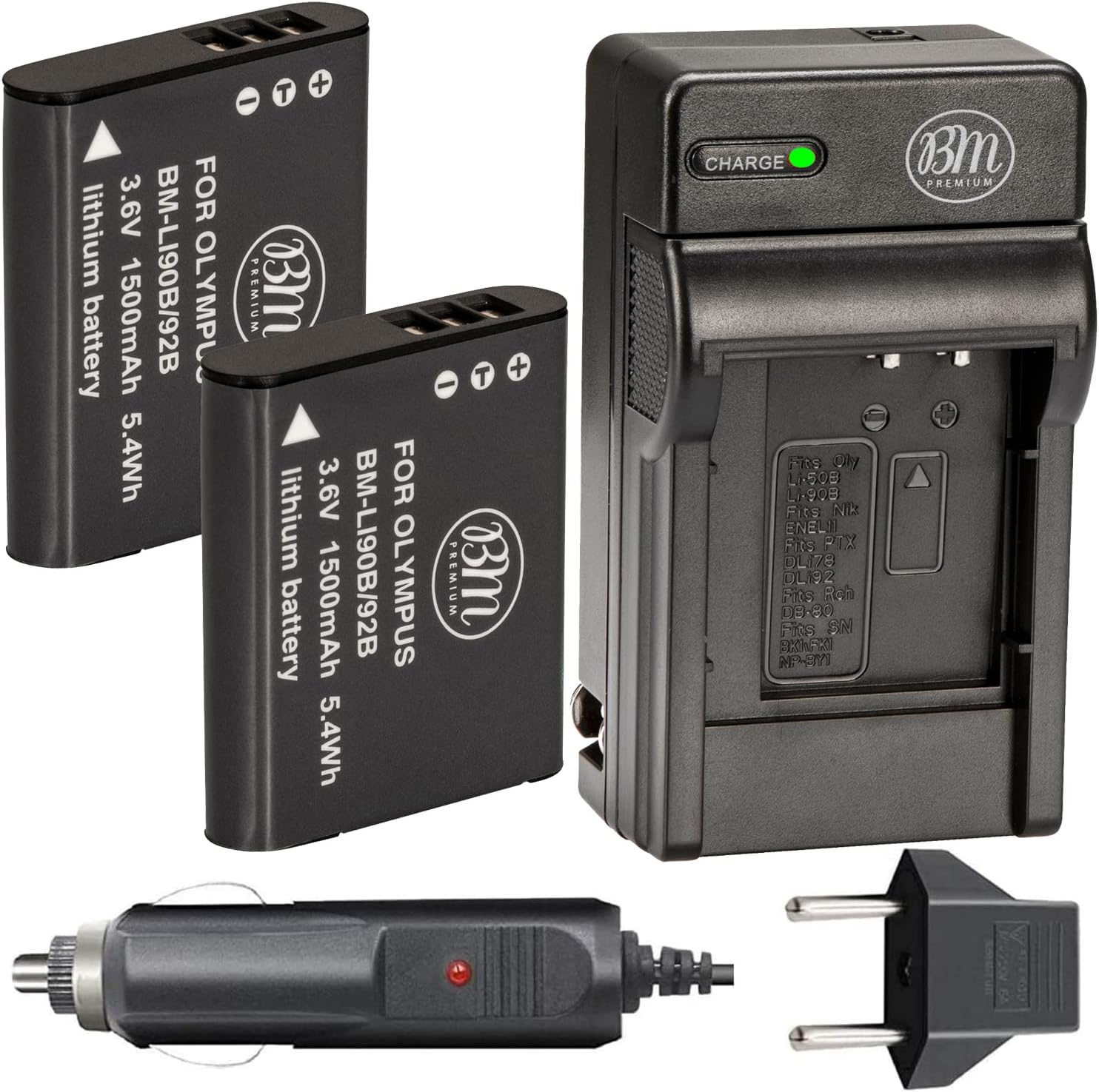Amazon.com : LI-50B LI-70B LI-90B Camera Battery Charger for OLYMPUS ...