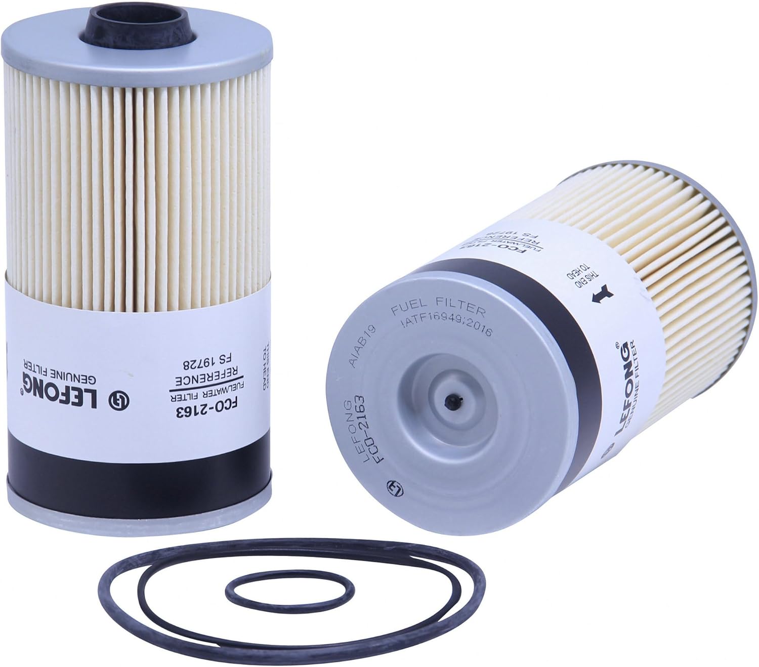 Amazon.com: LEFONG FCO-2163 Fuel Filter Replaces FS19728, FS19727 ...