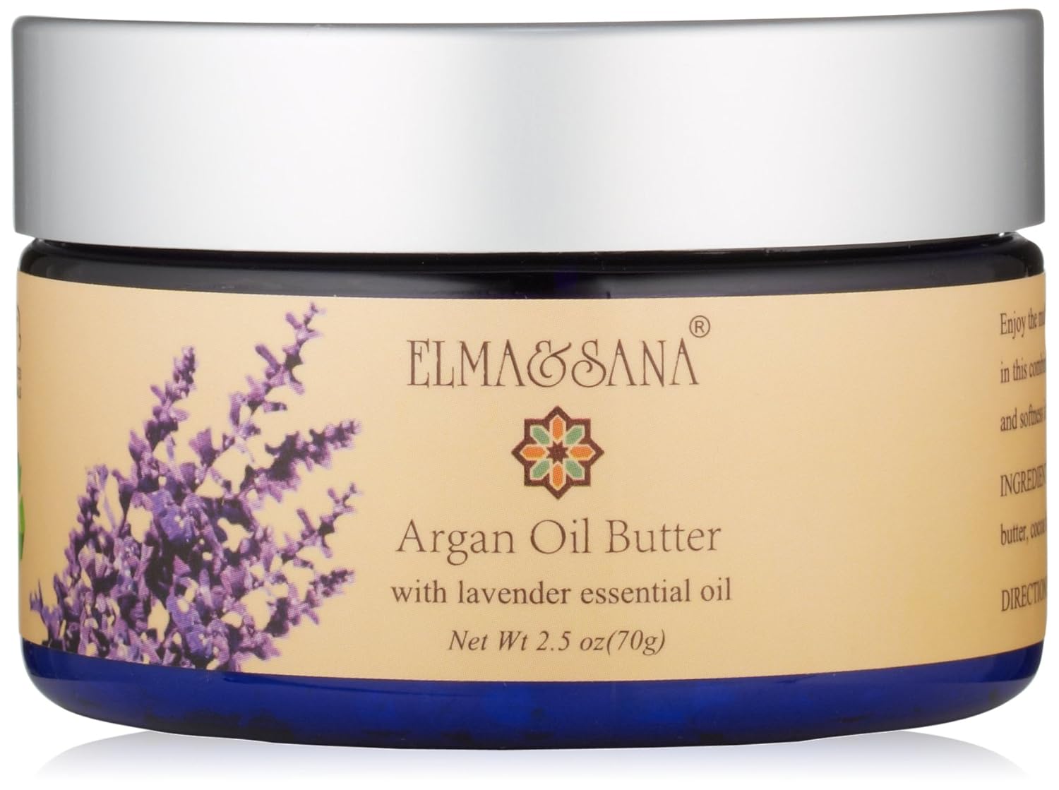 Buy Elma and Sana Argan Oil Whipped Moisturizer for Skin, Hair, Nail ...