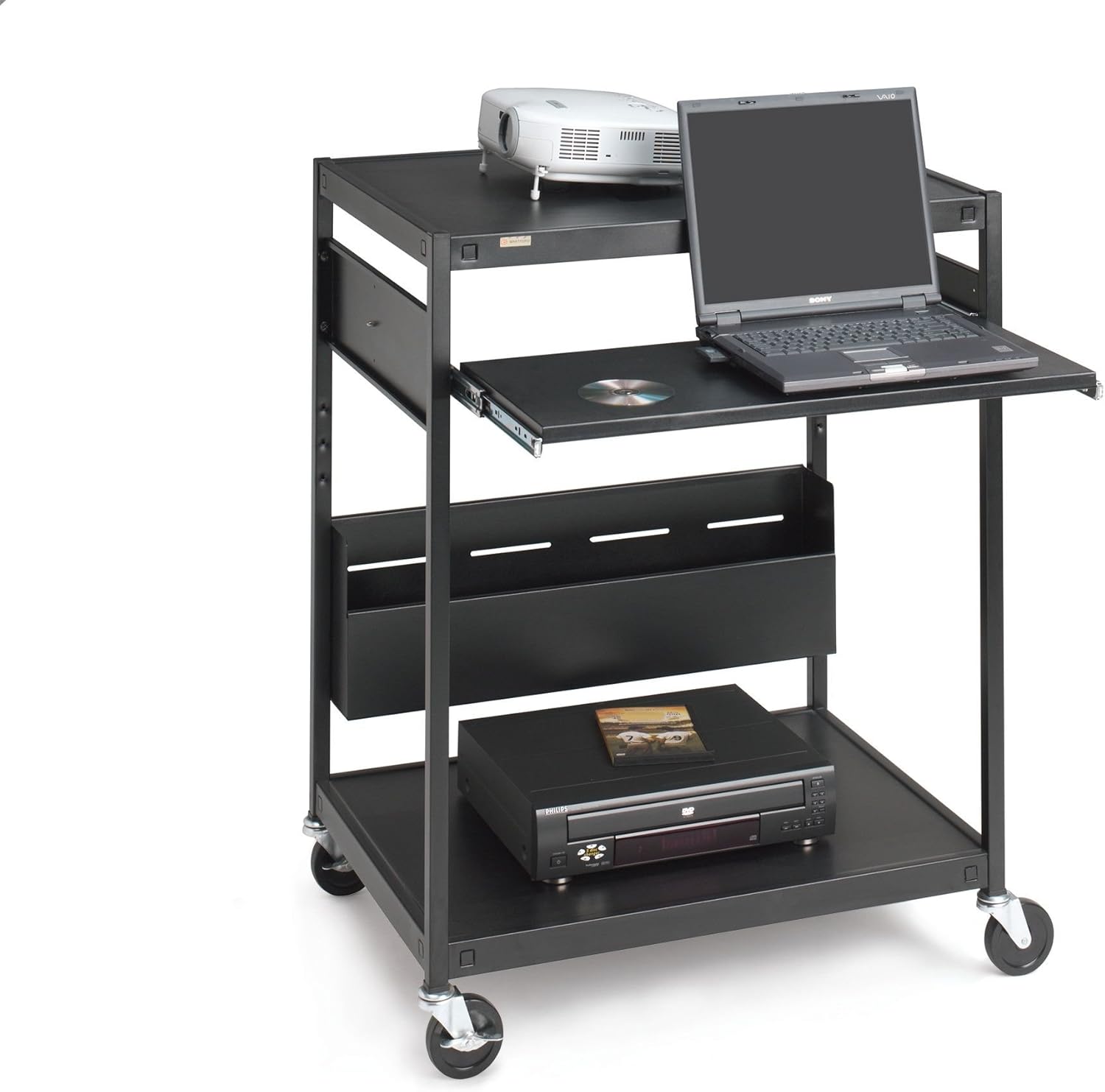 Amazon.com: Bretford ECILS1-BK NB Data Projector Cart : Office Products