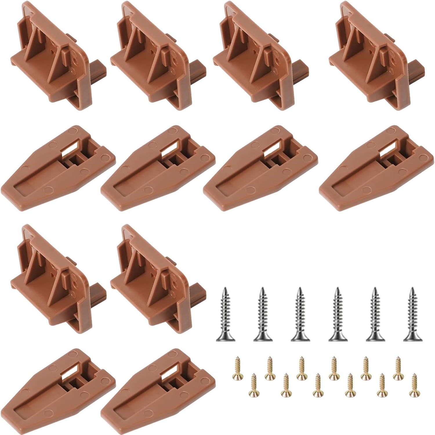 6 Sets Undermount Drawer Slide Stoppers with Screws, Plastic Drawer ...