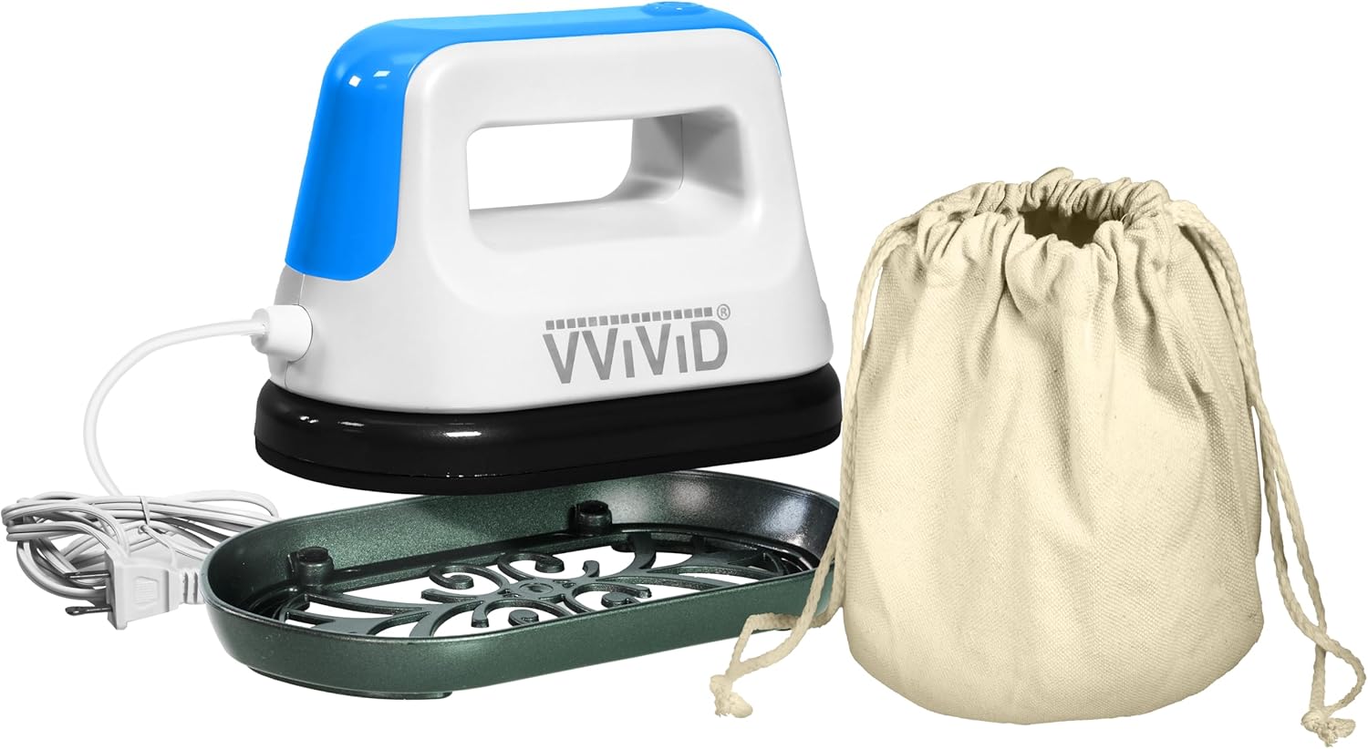 Amazon.com: VViViD Compact Heat Press Machine for HTV Projects, DIY T ...