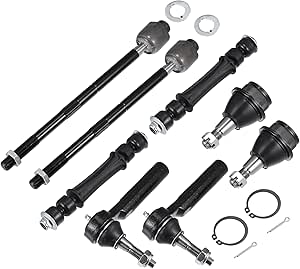 X AUTOHAUX 8pcs Front Lower Ball Joint Stabilizer Sway Bar Links Tie ...