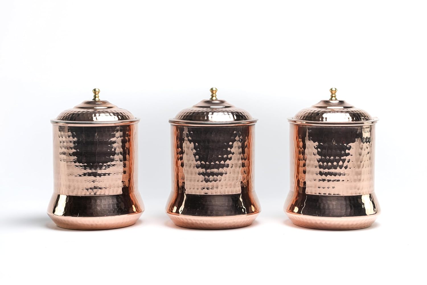 Amazon.com: Handmade Copper Canister | Farmhouse Copper Storage Box 100 ...