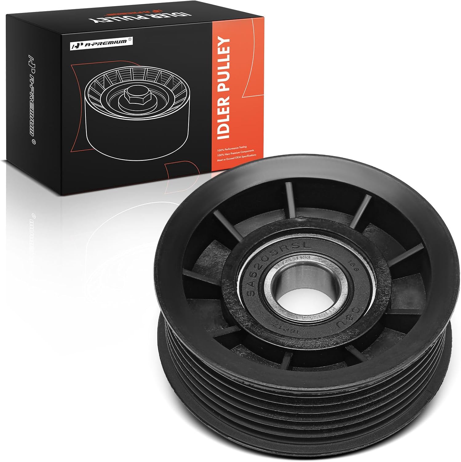 Amazon.com: A-Premium Belt Idler Pulley Compatible with Jeep Grand ...