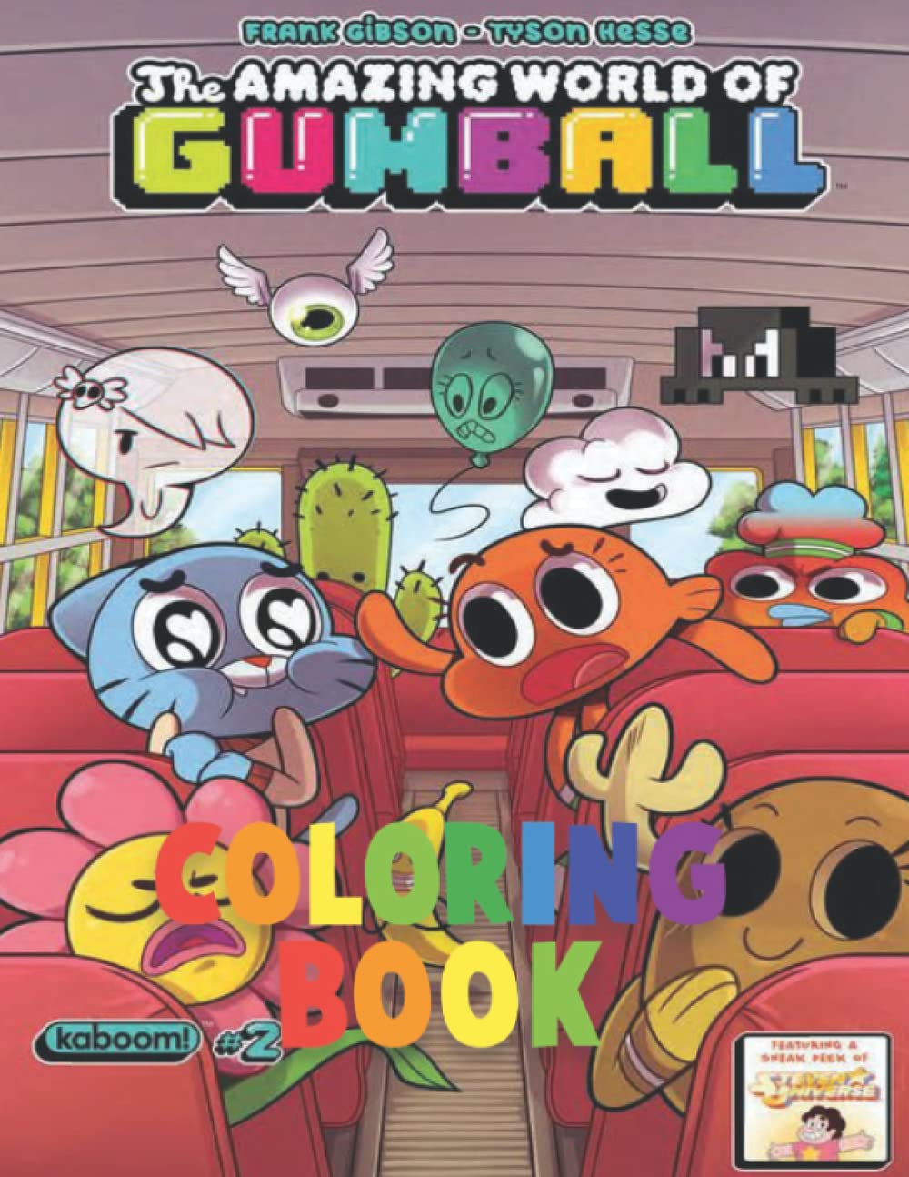 Gumball Coloring Book 99 The Amazing World Of Gumball Coloring ...