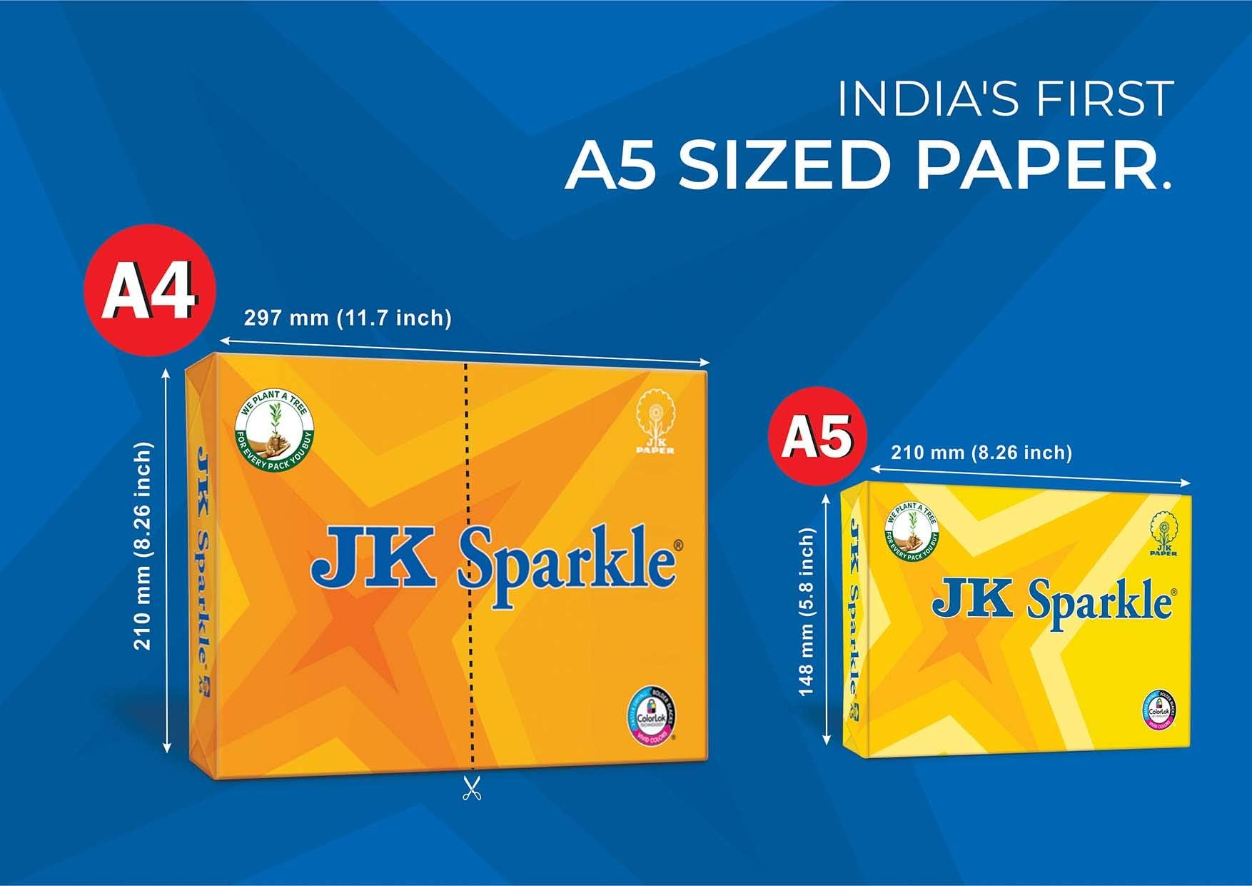 A5 Paper - Small Size Paper - 500 Sheets White Printer Paper - A5 Sheet ...