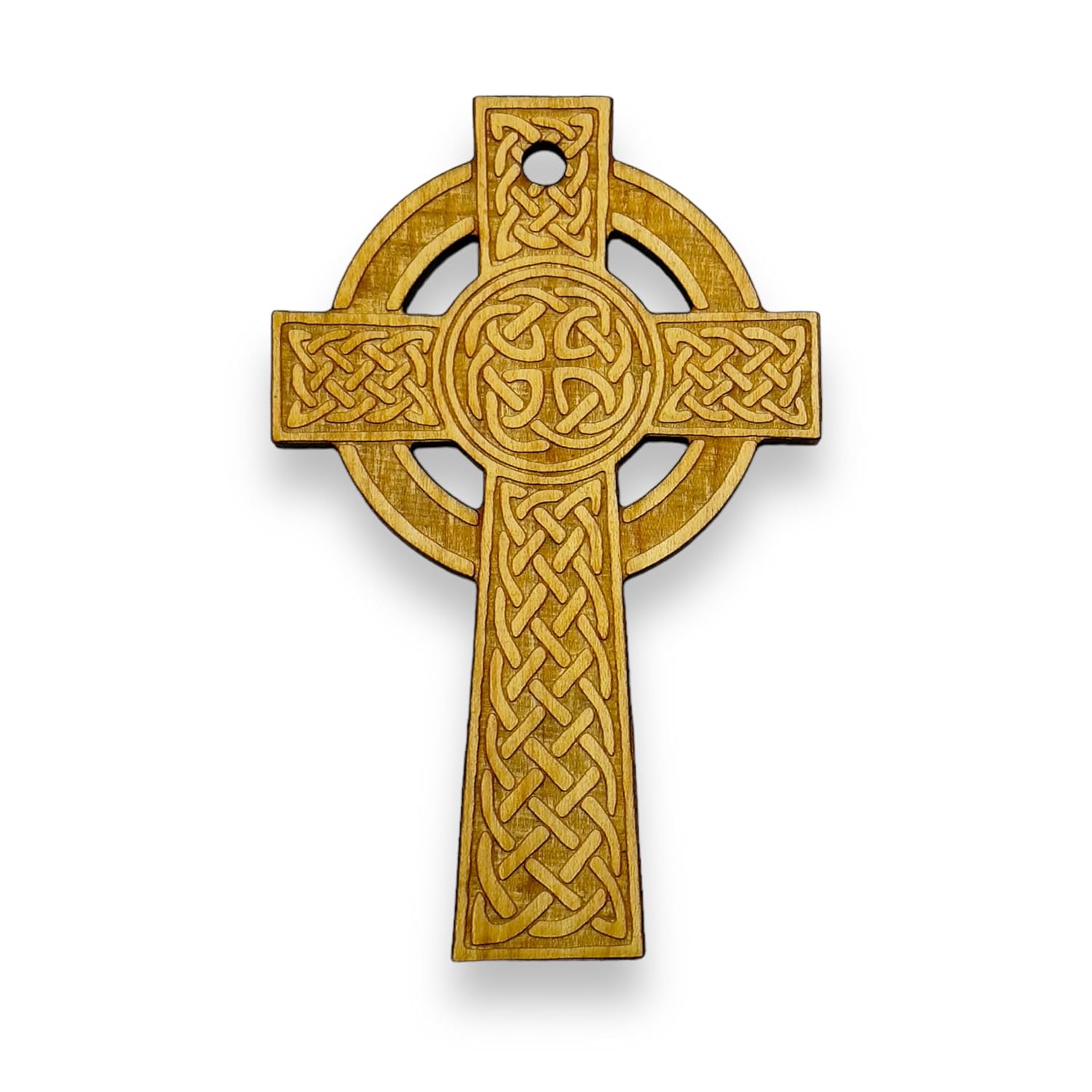 Amazon.com: Ornament - Celtic Cross - Raw Wood 2x4in : Home & Kitchen