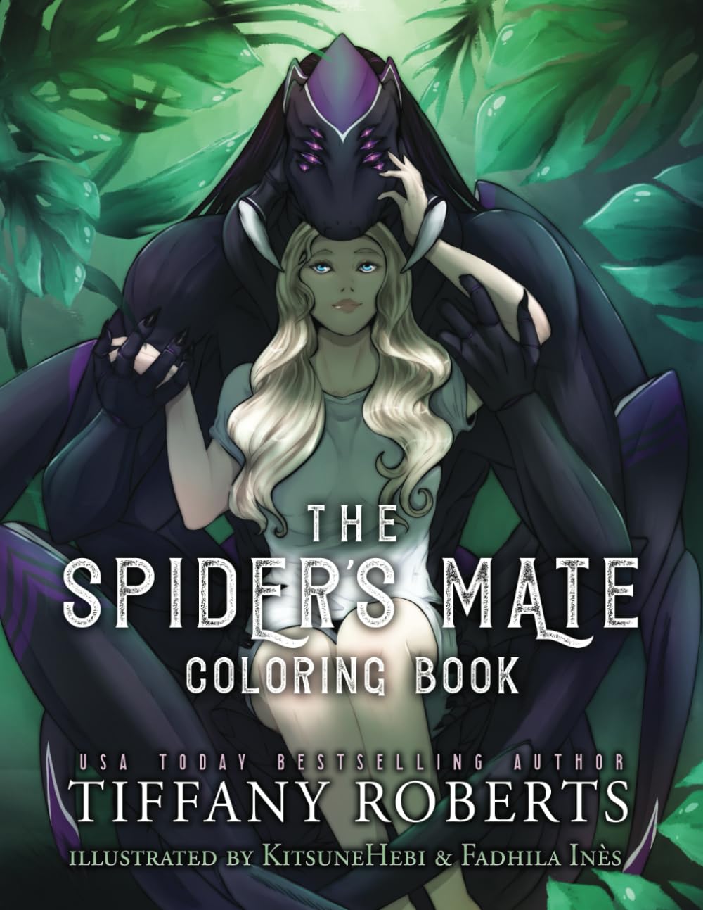 Amazon.com: The Spider's Mate Coloring Book: 9781961376113: Roberts, Tiffany, Hebi, Kitsune ...