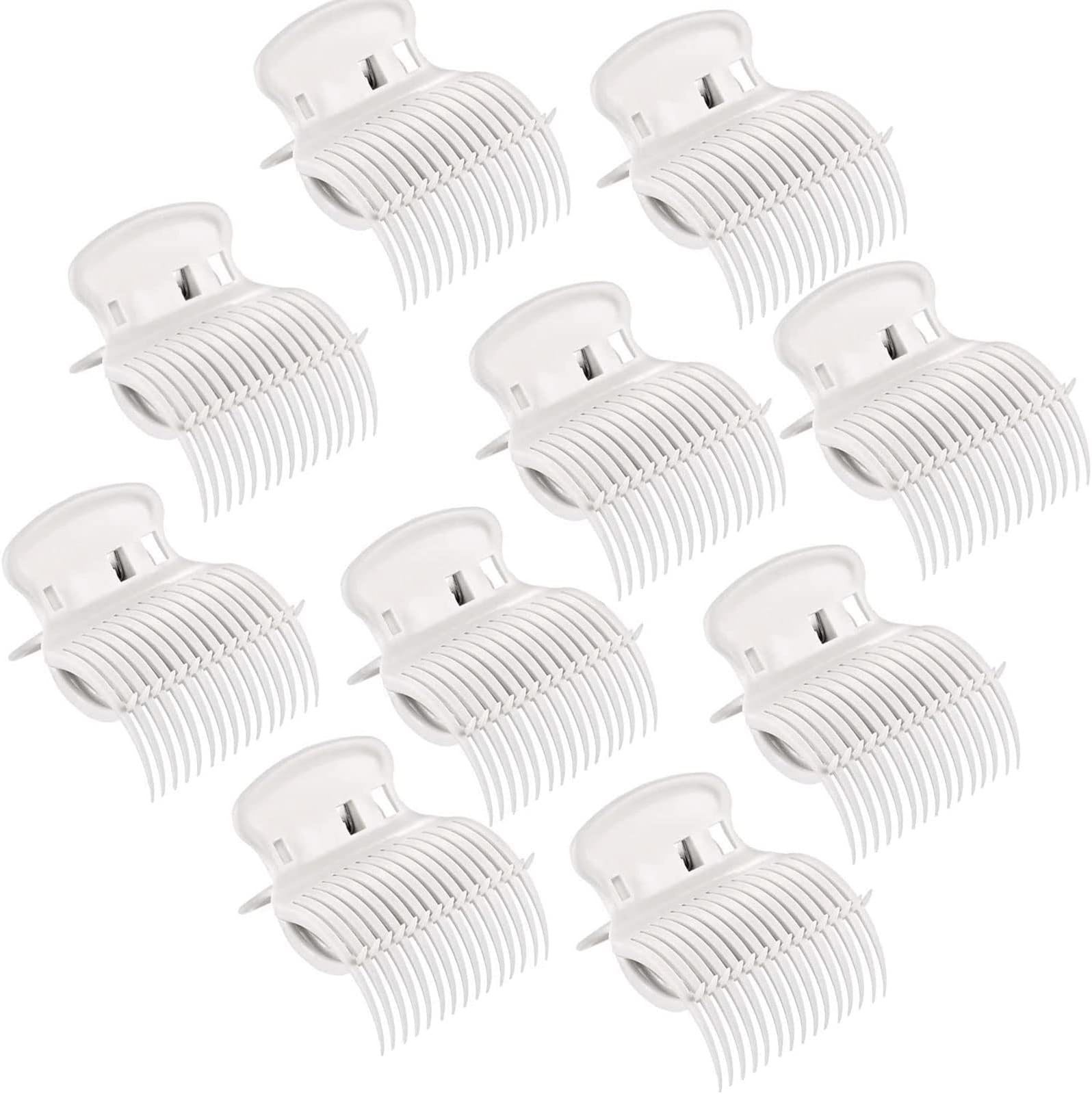 Amazon.com : Hair Curler Clips - 12 Pcs Versatile Roller Clips for ...