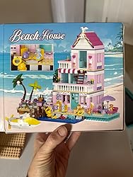 Amazon.com: Girl Beach House Building Blocks Toys for Girls Age 8 ...