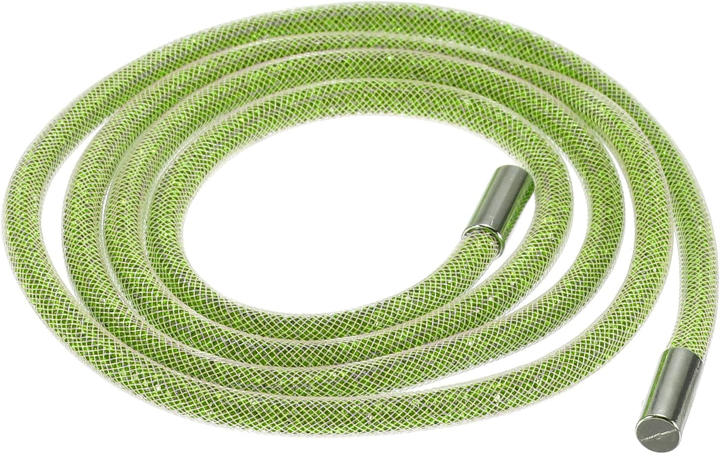 Amazon.com: MECCANIXITY 6mm x 120cm Rhinestone Tube Rope Bling Crystal ...