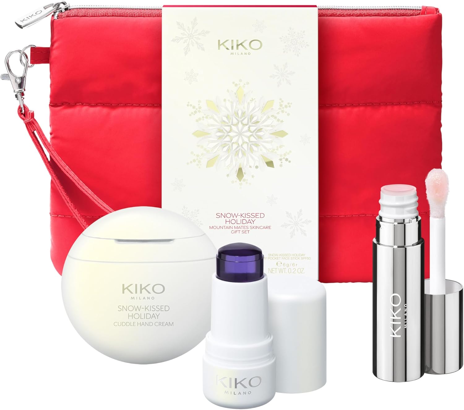 KIKO Milano Snow-Kissed Holiday Mountain Mates Skincare Gift Set, Gift ...