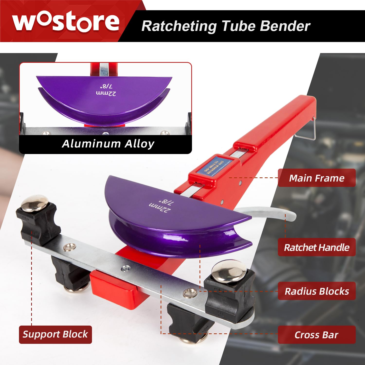 Snapklik.com : Tube Bender Kit Includes 1/4-7/8 Sizes Refrigeration ...
