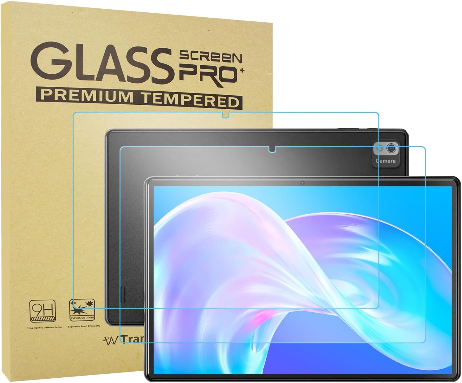 Amazon.com: Transwon (for SGIN T10 PRO Tablet) 2PCS Tempered Glass ...