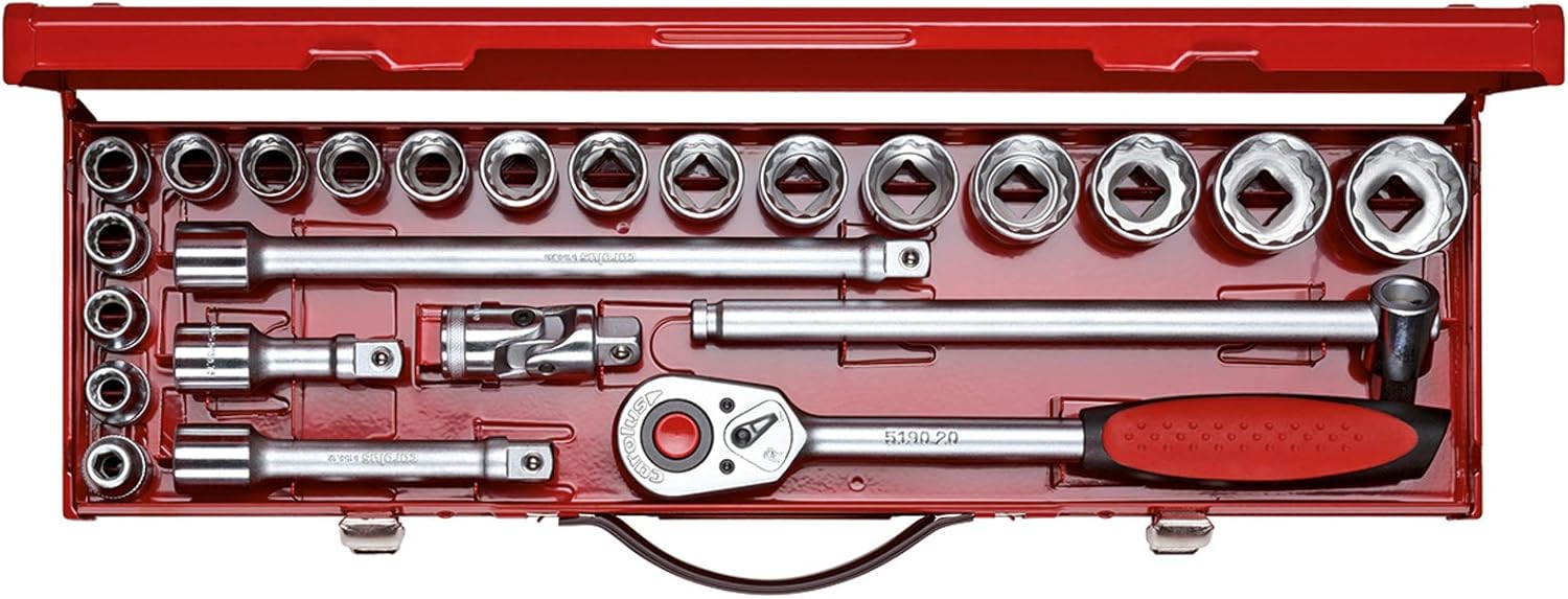 Carolus Germany Socket set 1/2", 24 pcs - Amazon.com
