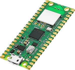 Amazon.com: Raspberry Pi Pico W- Raspberry Pi Pico RP2040 chip, Built-in WiFi,Supports 2.4/5 GHZ ...