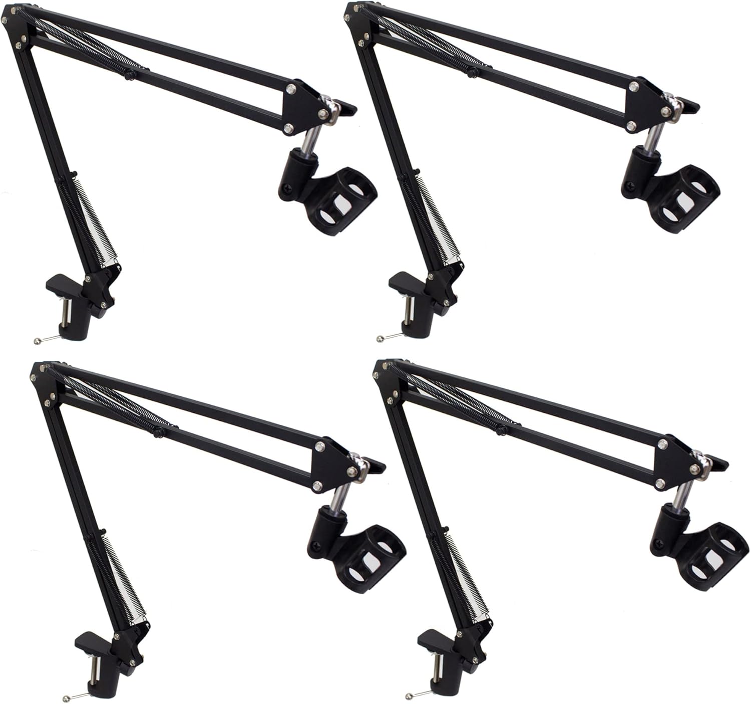 Amazon.com: (Qty 4) Technical Pro Microphone Suspension Stand, Height ...