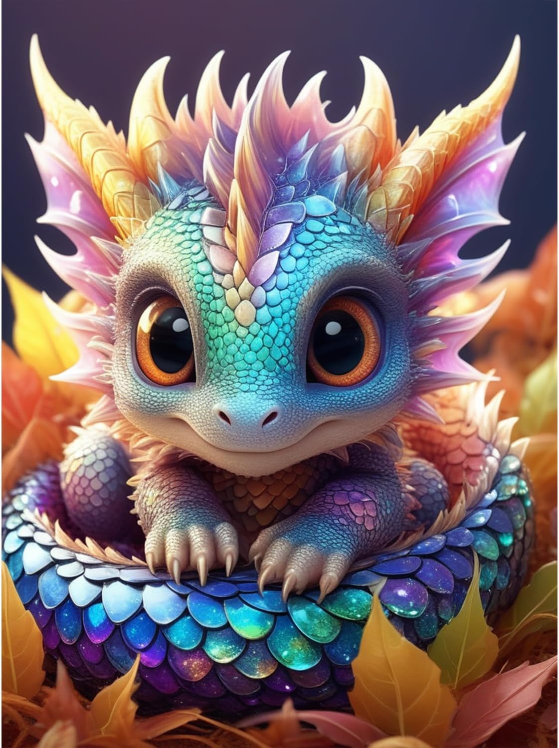 Amazon.com: FORLAND Dragon Diamond Painting Kits for Adults Beginners ...