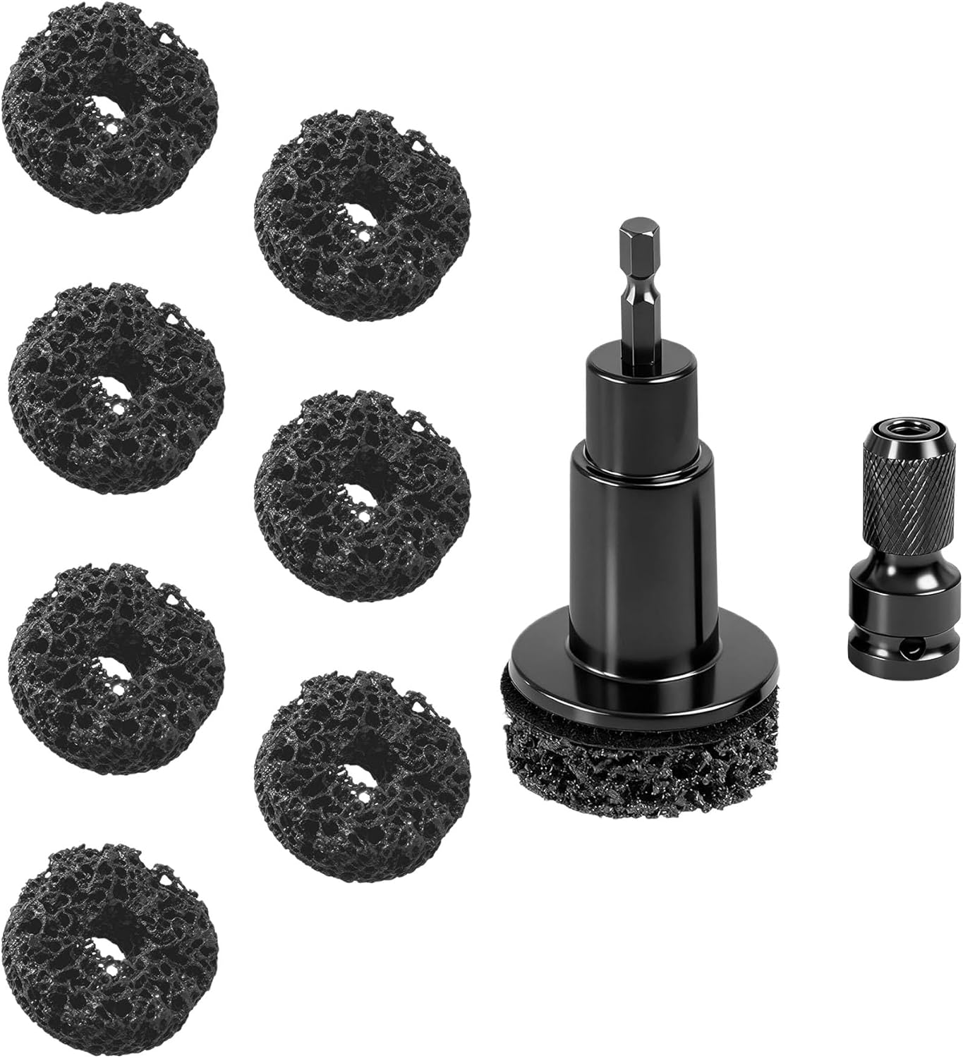Amazon.com: NTYTLE Wheel Hub Rust Removal & Cleaning Tool Kit - 7 Pads ...