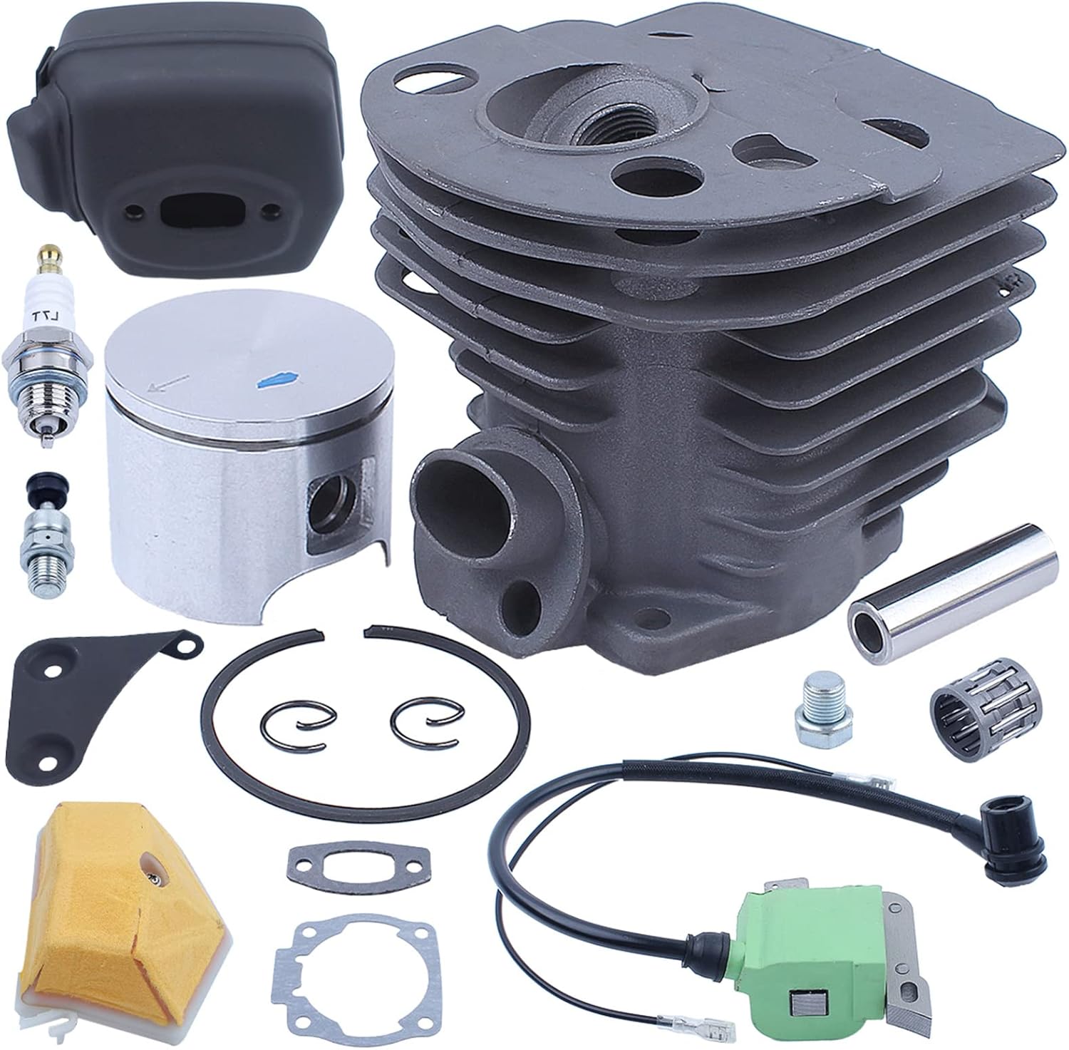 Amazon.com: Zkqlzoqi Cylinder Piston Tune up Kit For Husqvarna 55 ...