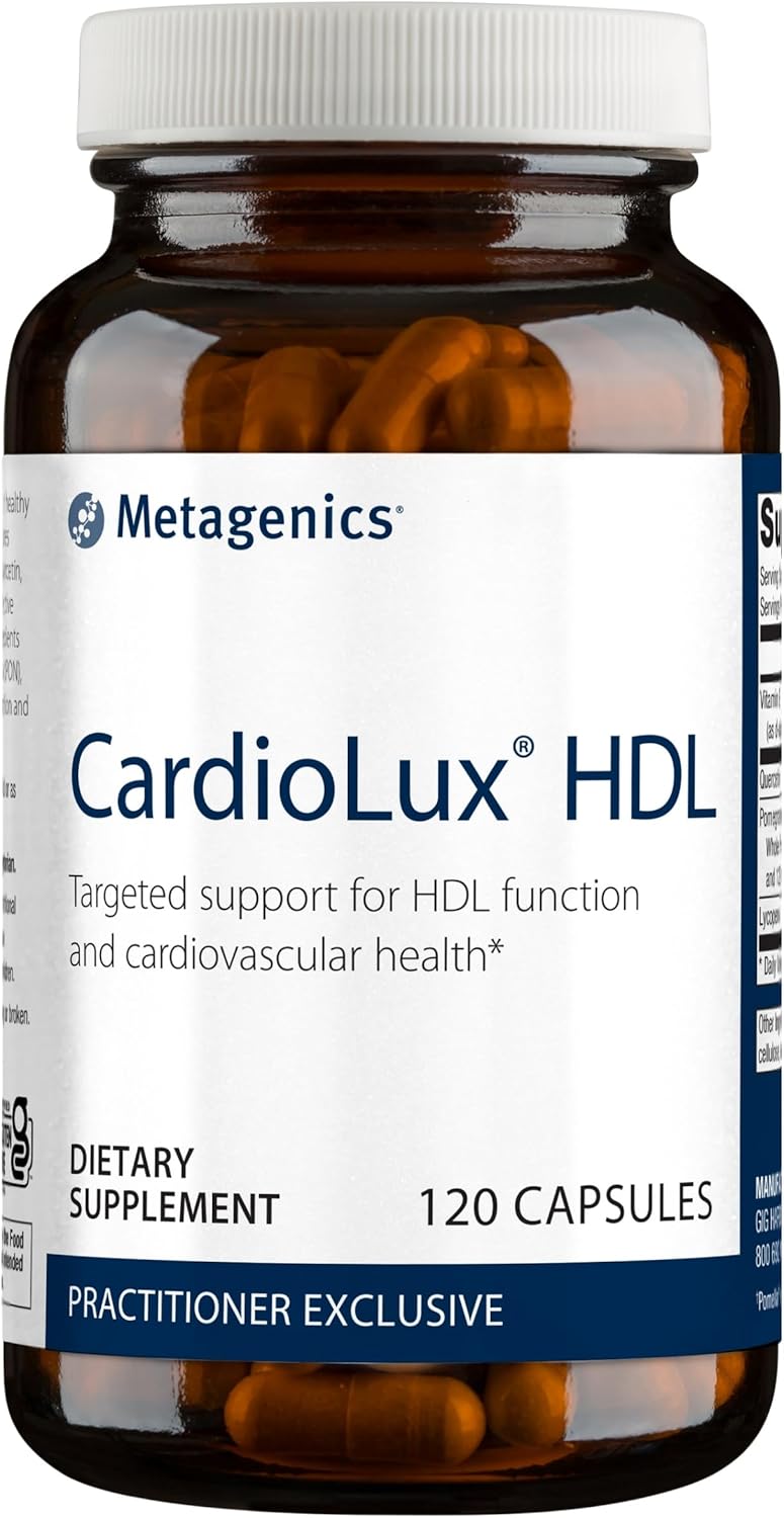 Amazon.com: Metagenics CardioLux HDL - Targeted Support for HDL ...